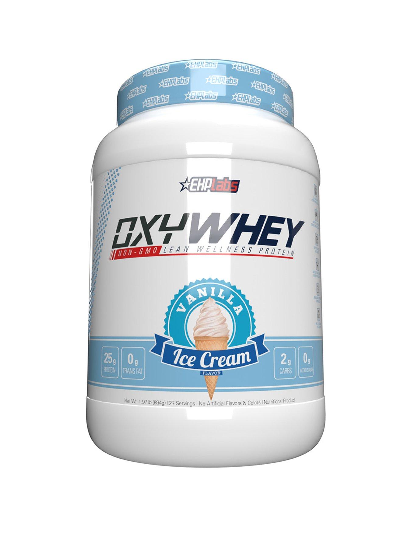 OxyShred OxyWhey Lean Wellness Protein Vanilla Ice Cream 2lb ...