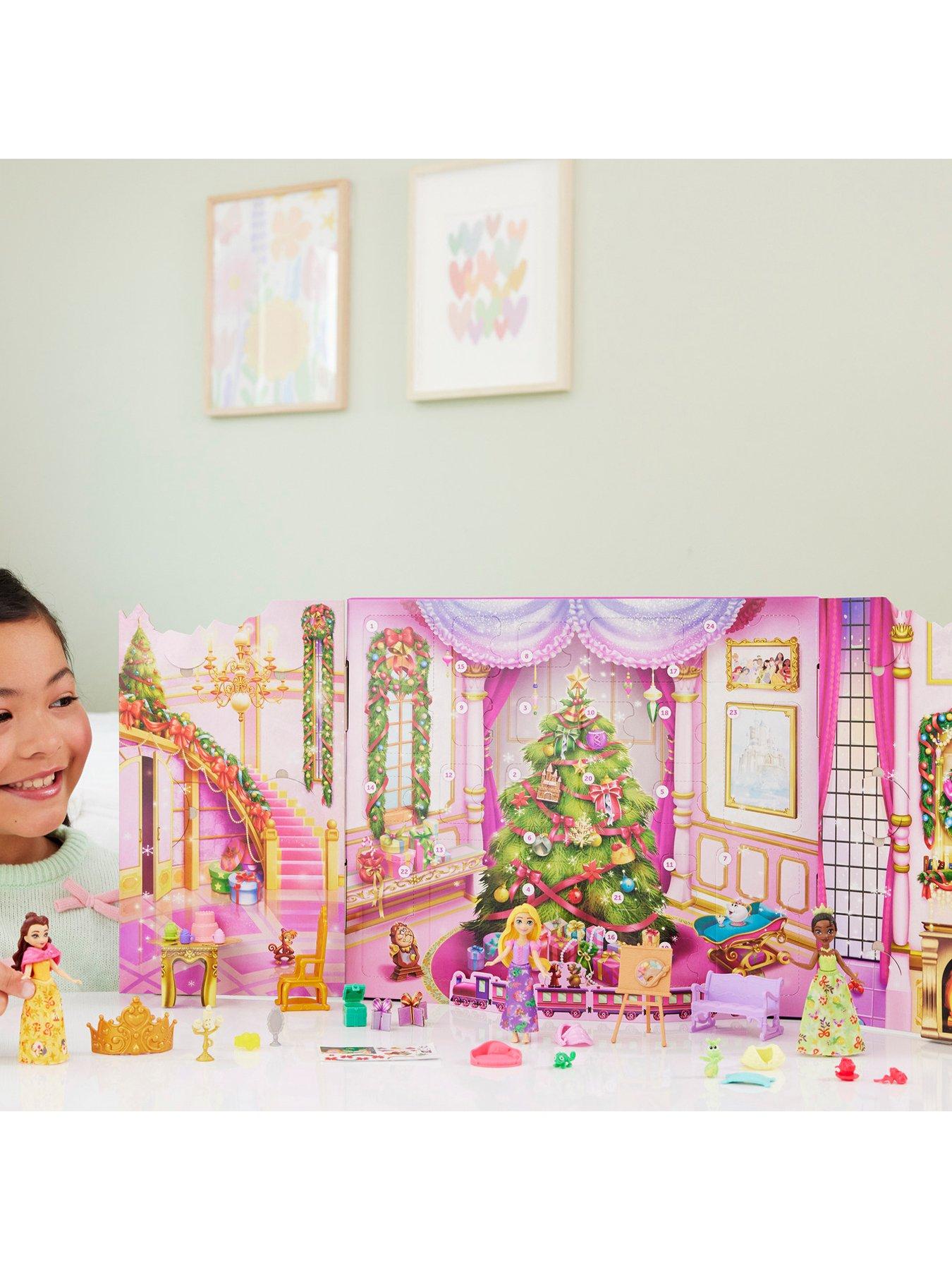 Disney Princess Advent Calendar with 24 Days of Gifts, Including 3 ...