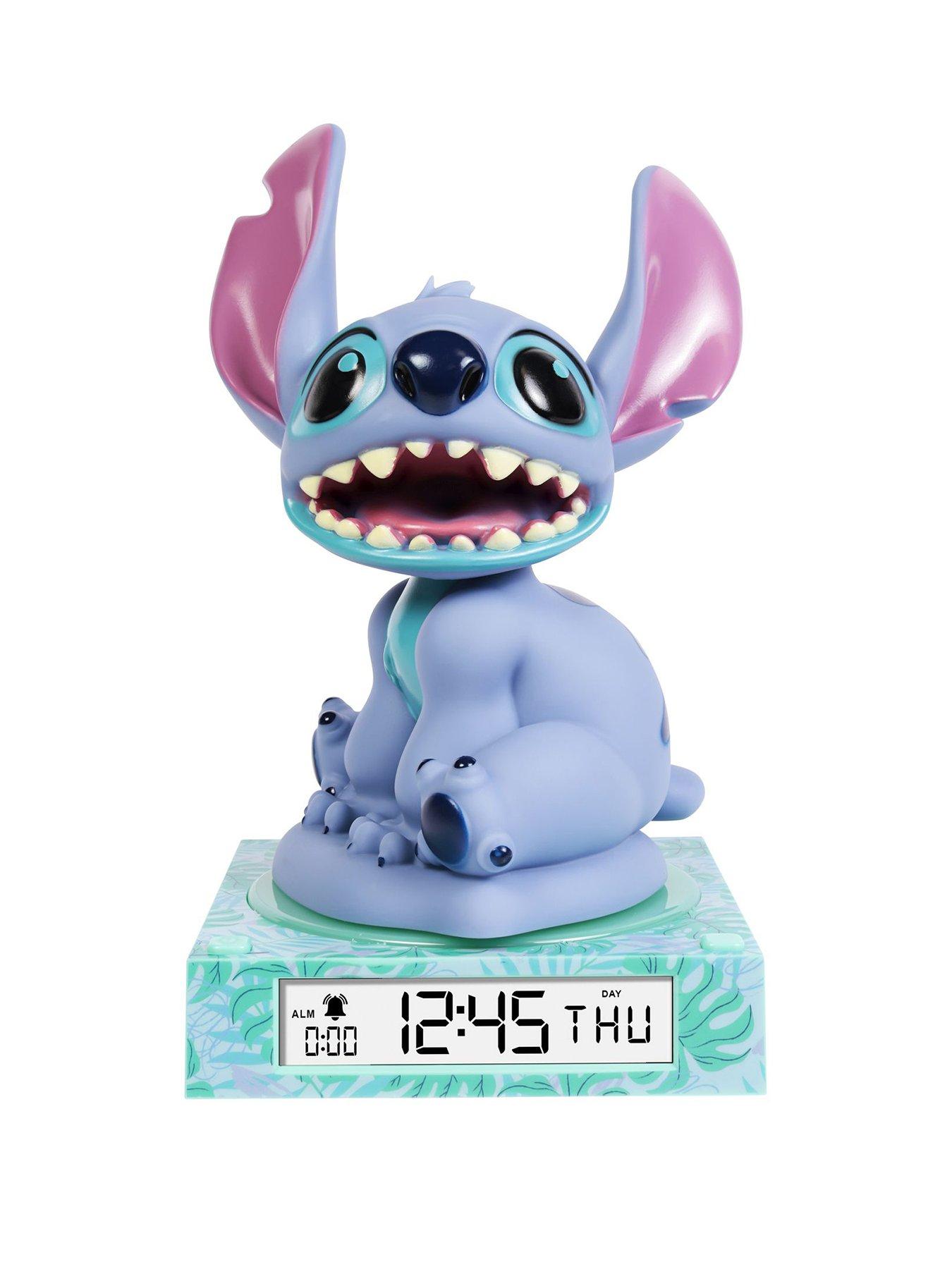 Disney 3D Stitch Alarm Clock | Littlewoods