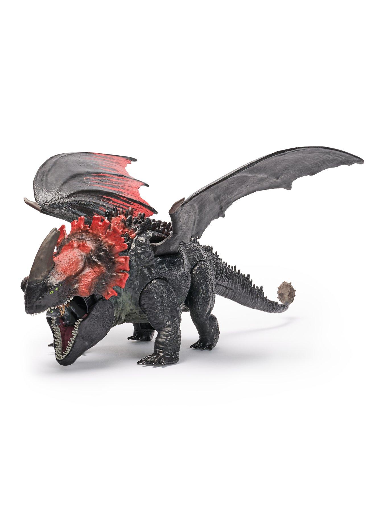 How to Train Your Dragon Red Death Chomping Rampage Dragon Action ...