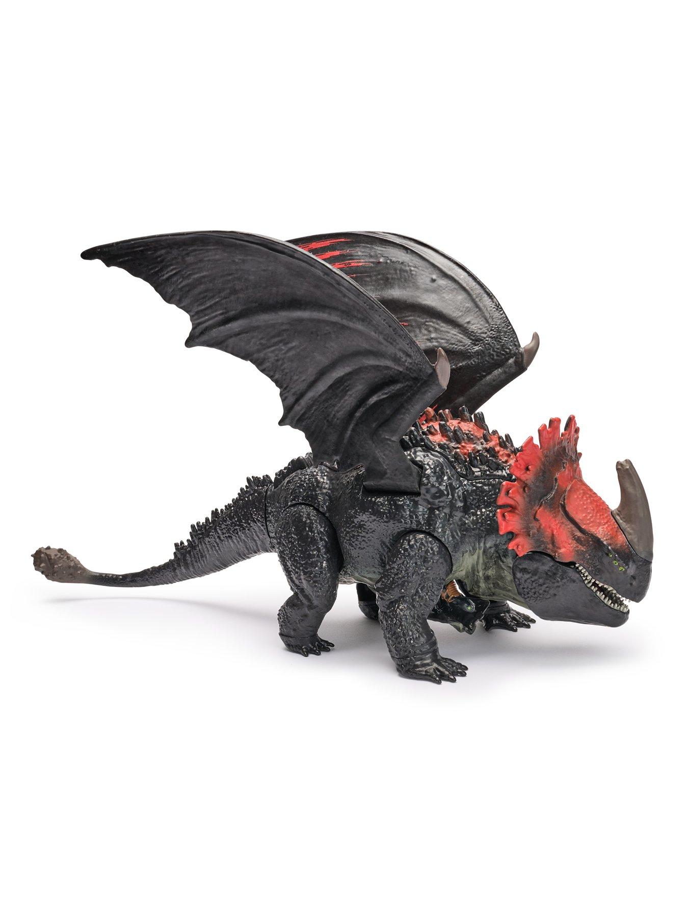 How to Train Your Dragon Red Death Chomping Rampage Dragon Action ...