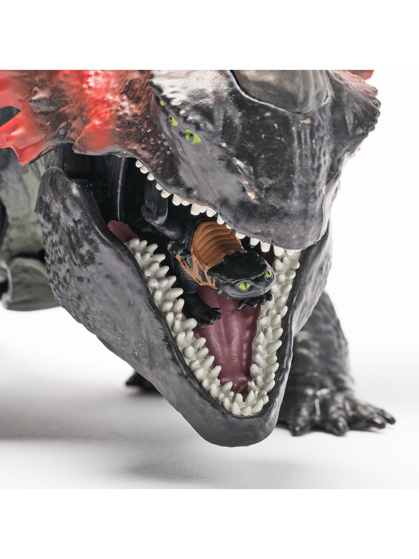 How to Train Your Dragon Red Death Chomping Rampage Dragon Action ...
