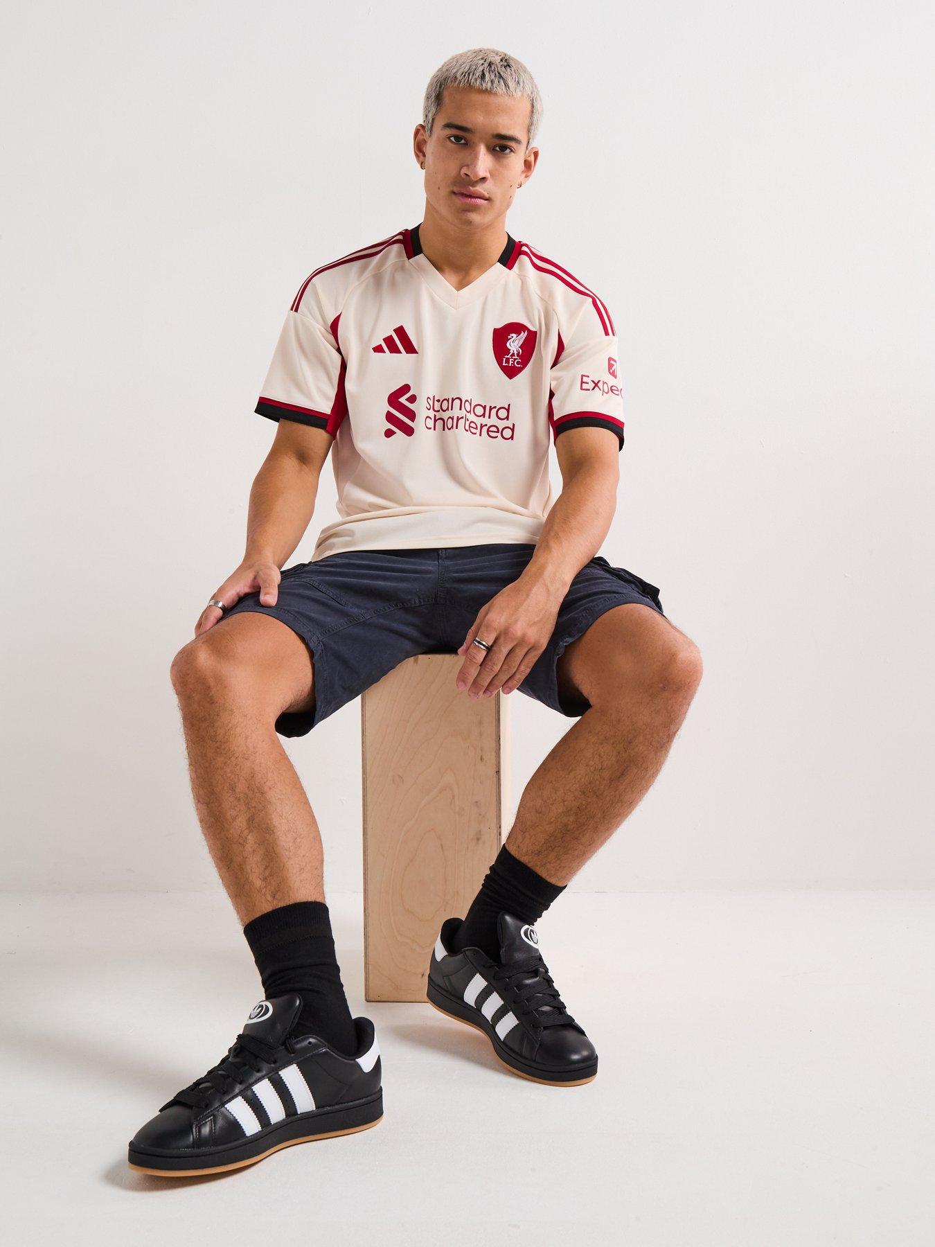 Football Shirts | White | Liverpool | Football Shirts & Kits | Men ...