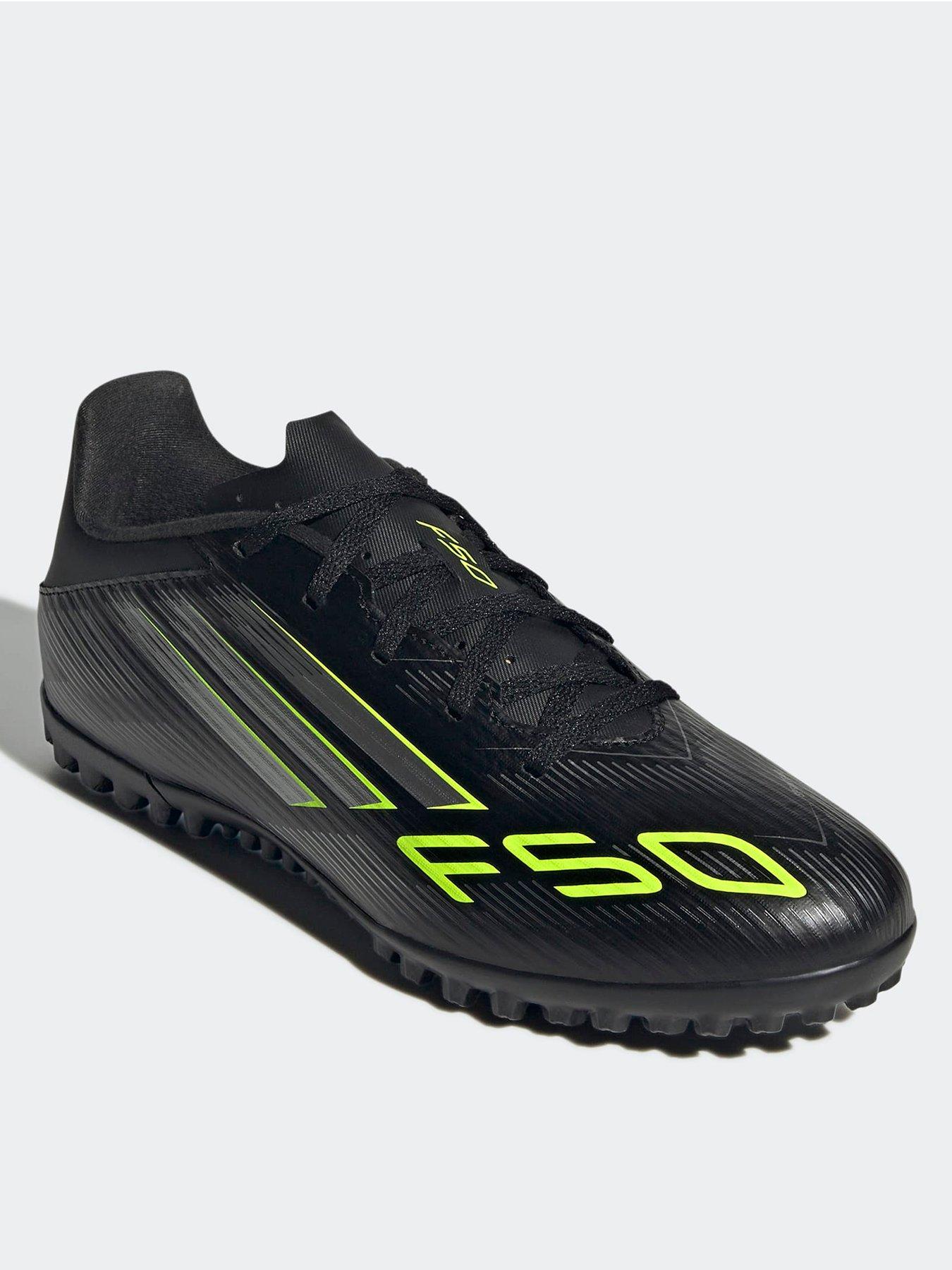 adidas Mens F50 Club Astro Turf Football Boots - Black | Littlewoods