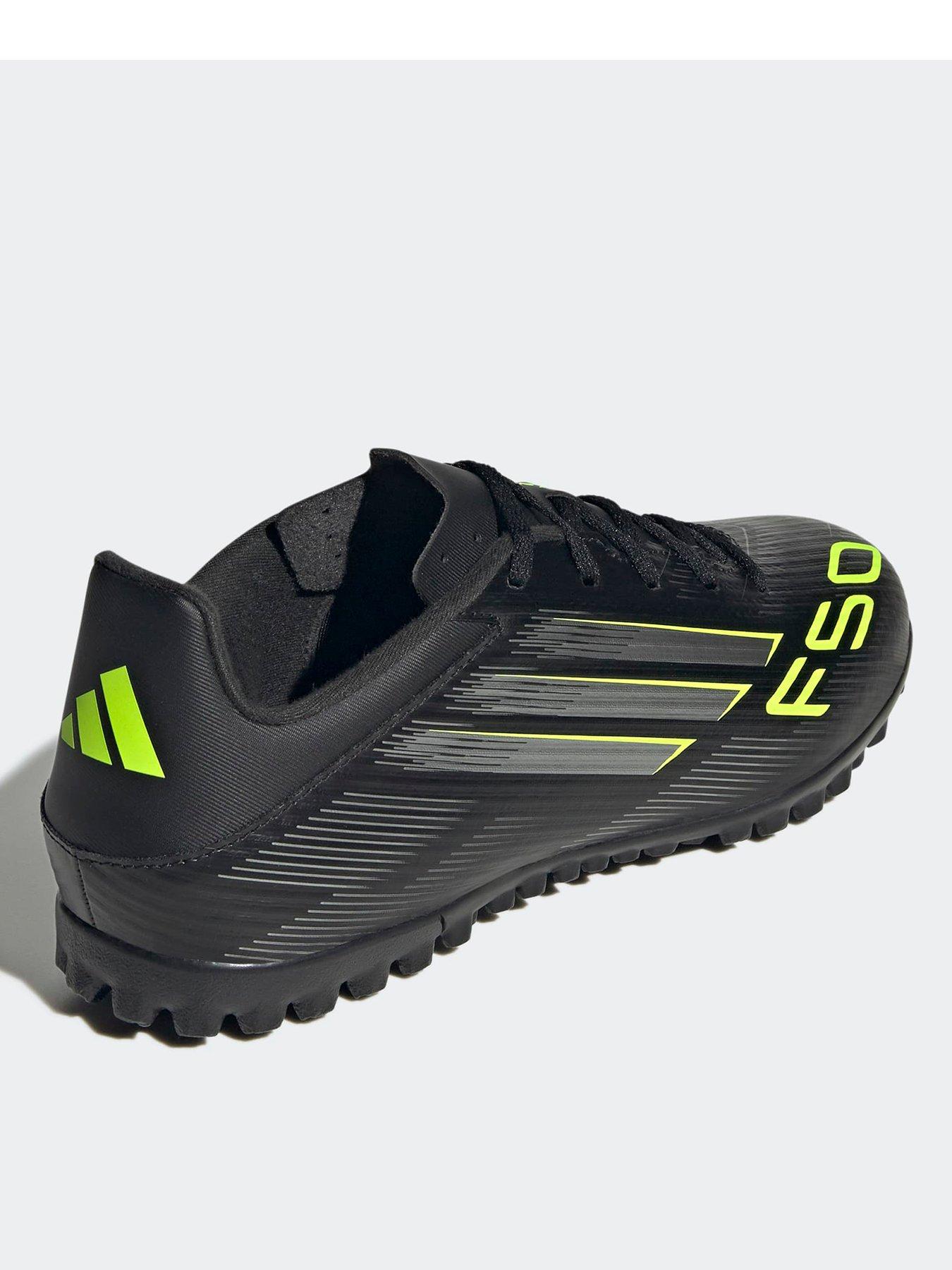 adidas Mens F50 Club Astro Turf Football Boots - Black | Littlewoods