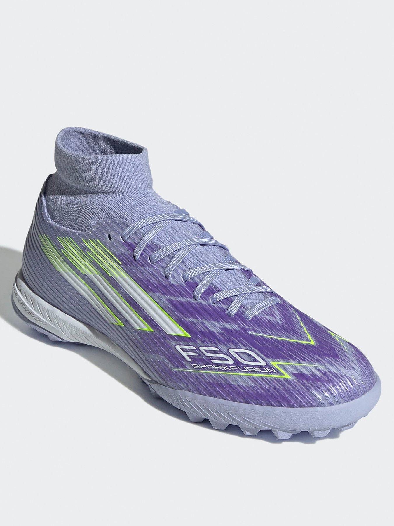 adidas Womens F50 Spark Fusion League Astro Turf Football Boots -Violet ...