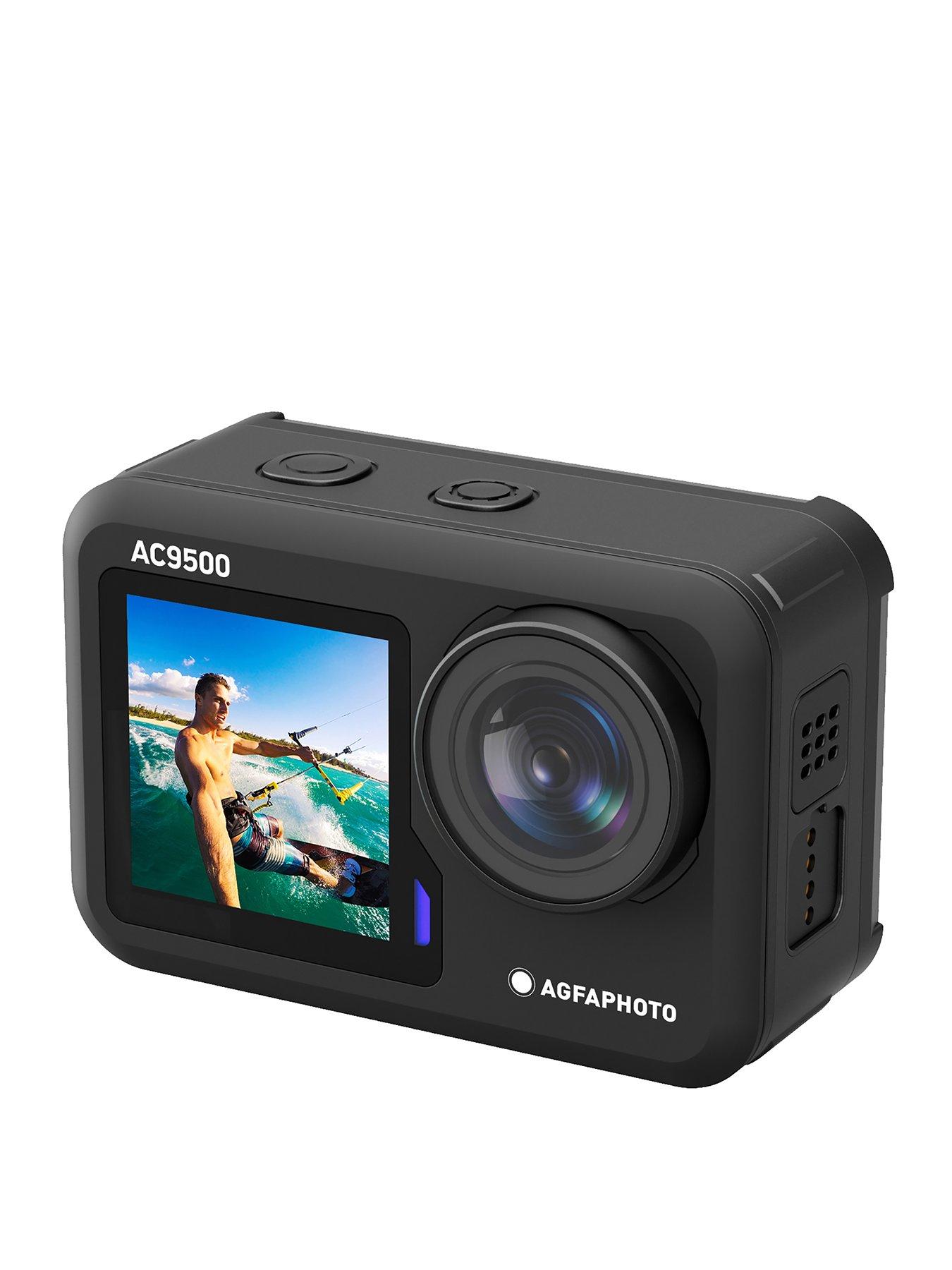 Agfa Photo Realimove AC9500 Waterproof Action Camera - Black | Littlewoods
