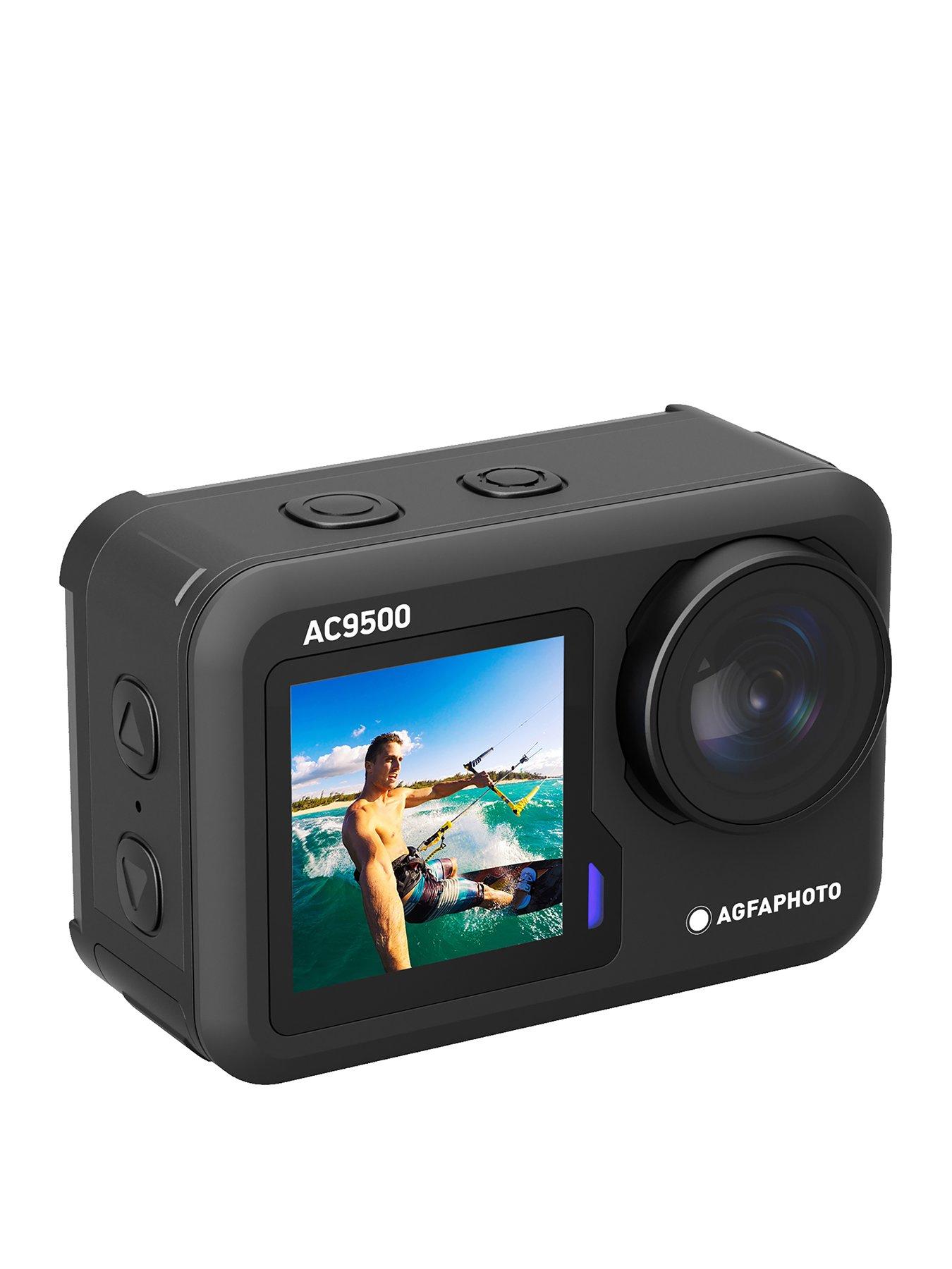 Agfa Photo Realimove AC9500 Waterproof Action Camera - Black | Littlewoods