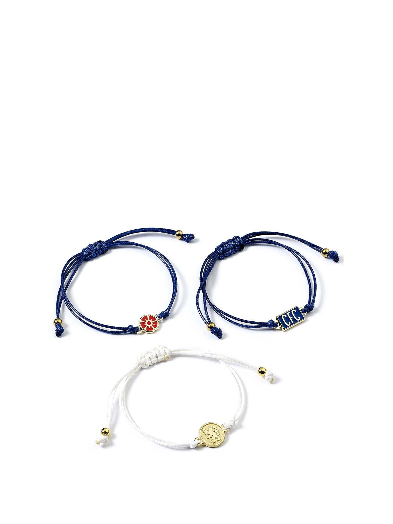 Chelsea Football Club Friendship Bracelet Set | Littlewoods