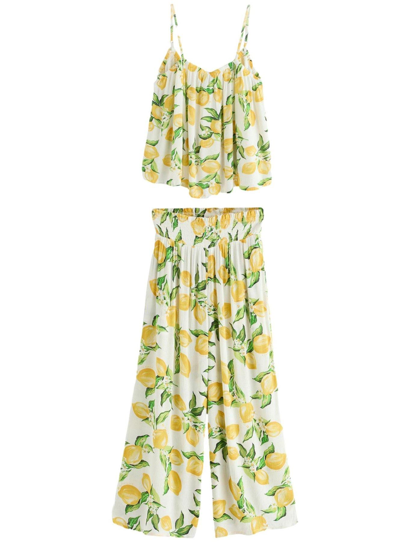 B By Ted Baker Ted Baker June Lem Cami Pyjama - White | Littlewoods