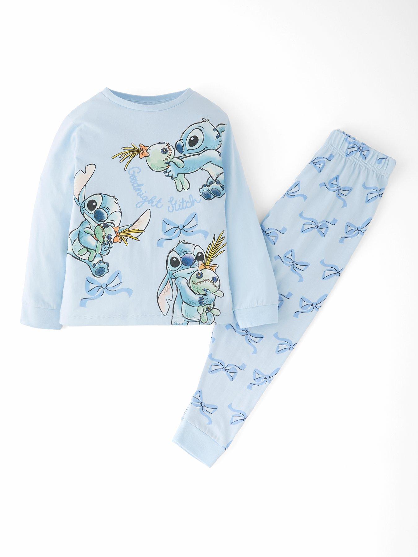 Disney Lilo & Stitch Disney's Lilo & Stitch Good Night Pyjamas - Blue ...