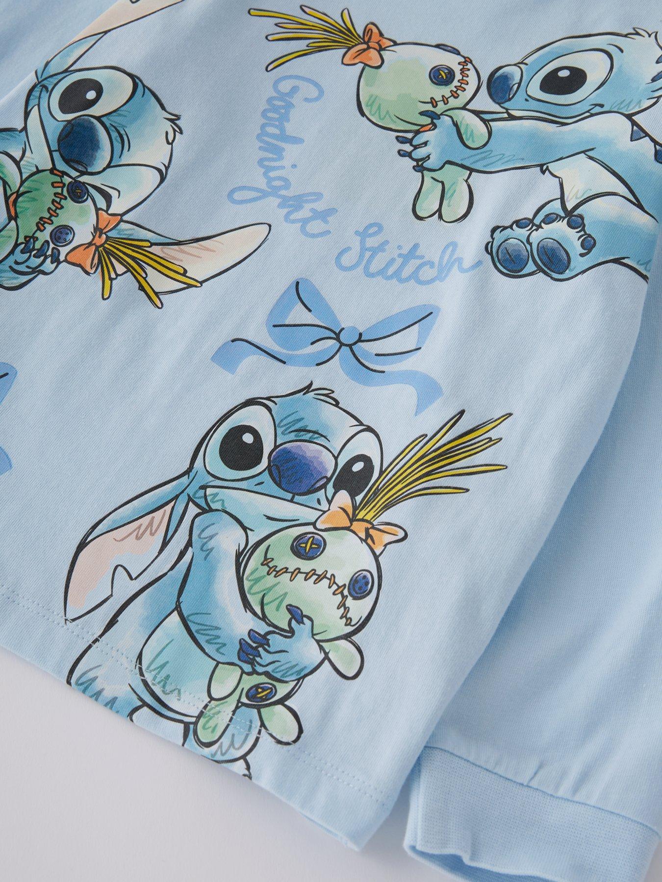 Disney Lilo & Stitch Disney's Lilo & Stitch Good Night Pyjamas - Blue ...
