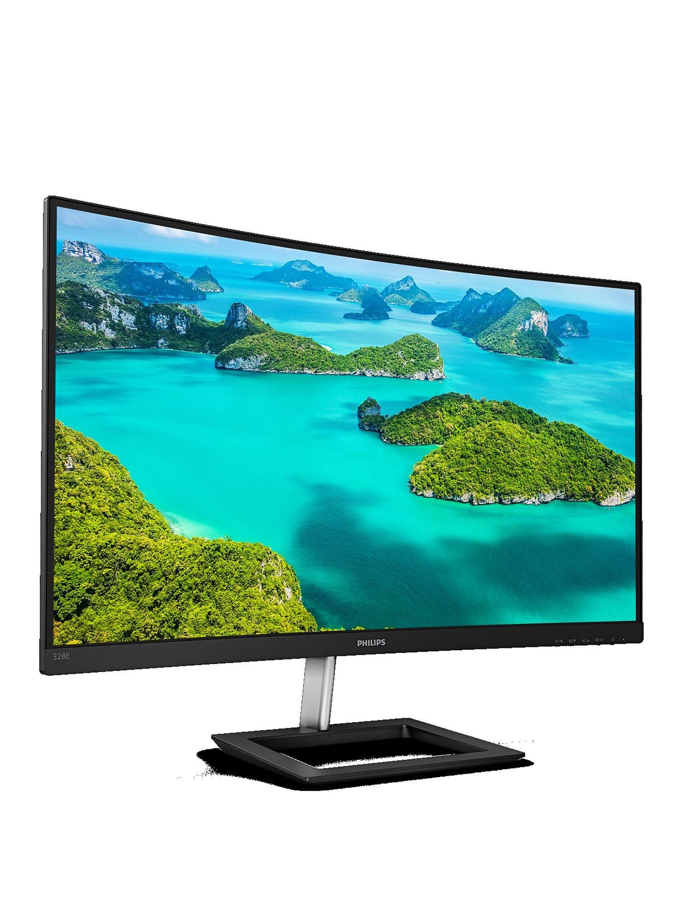 Philips 328E1CA/00 31.5in 4K UHD (3840x2160) 60Hz VA Monitor - Black ...