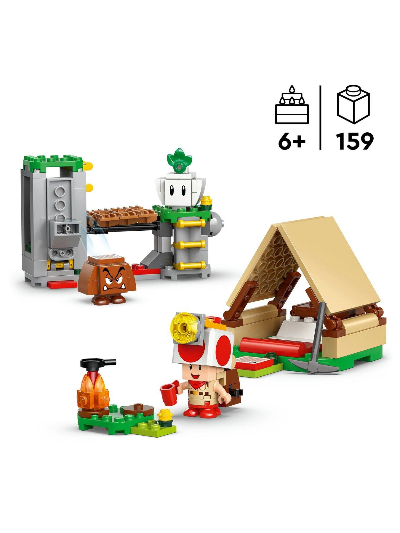 LEGO Super Mario Captain Toad’s Camp Toy for Boys, Girls and Any Fans ...