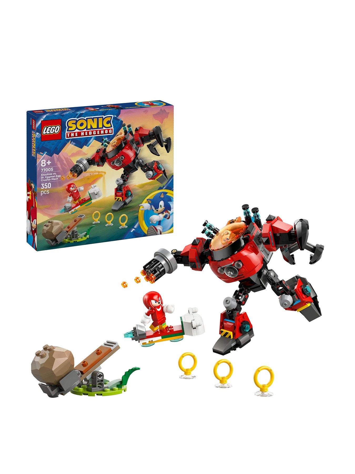 LEGO Sonic the Hedgehog Knuckles vs. Dr. Eggman Egg Crusher Mech 77005 ...