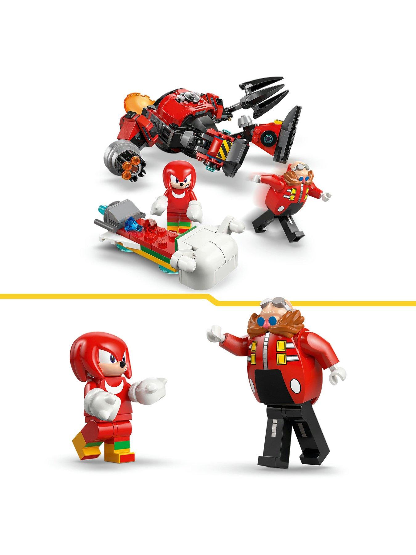 LEGO Sonic the Hedgehog Knuckles vs. Dr. Eggman Egg Crusher Mech 77005 ...