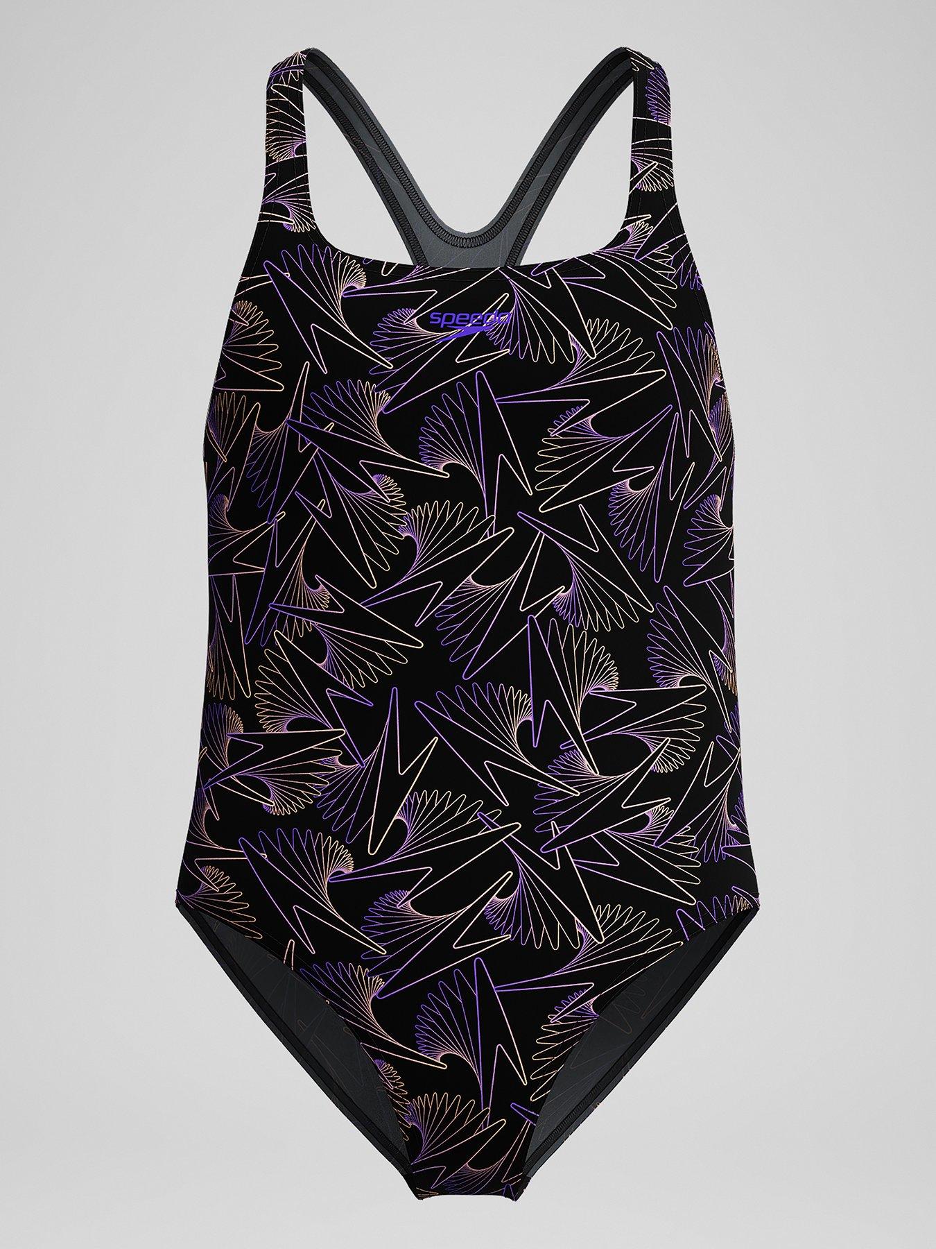 Speedo Girls Hyperboom Allover Medalist - Pink | Littlewoods