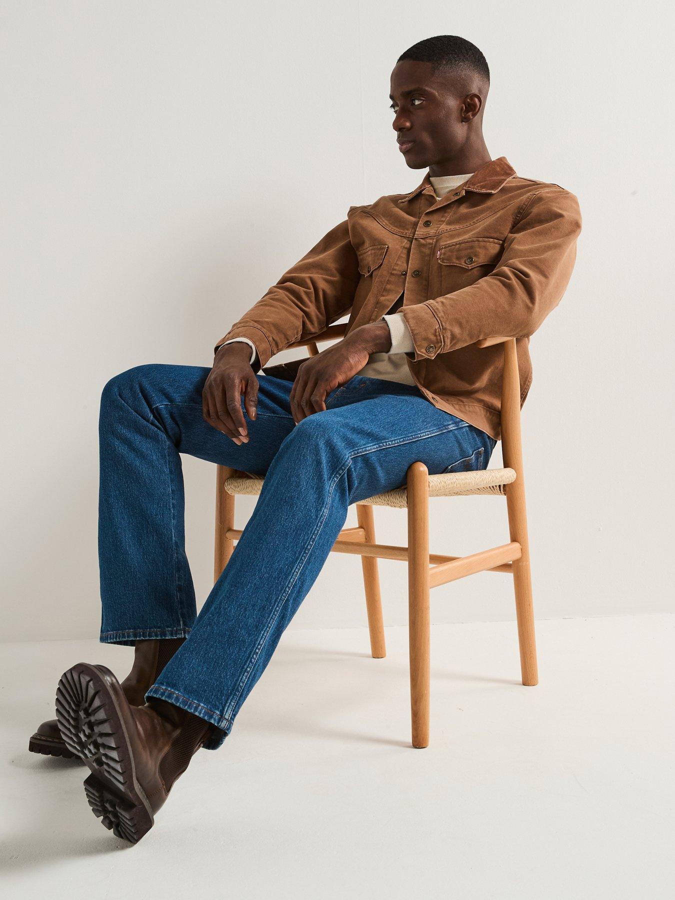 Levi's 537 Western Bootcut Fit Jeans - In Range Blue | Littlewoods