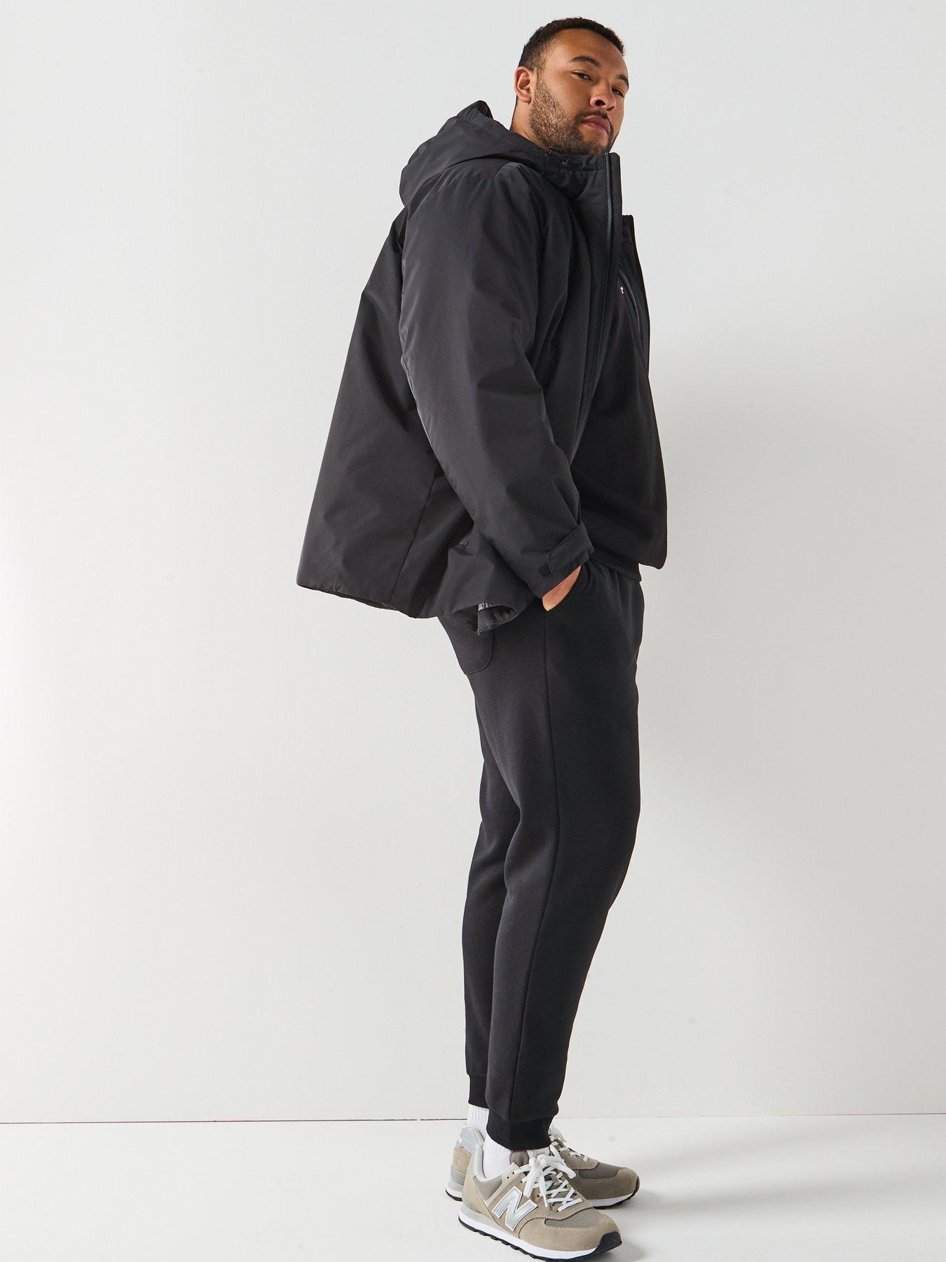 Jack & Jones Brandon Plus Size Transitional Hooded Padded - Black ...
