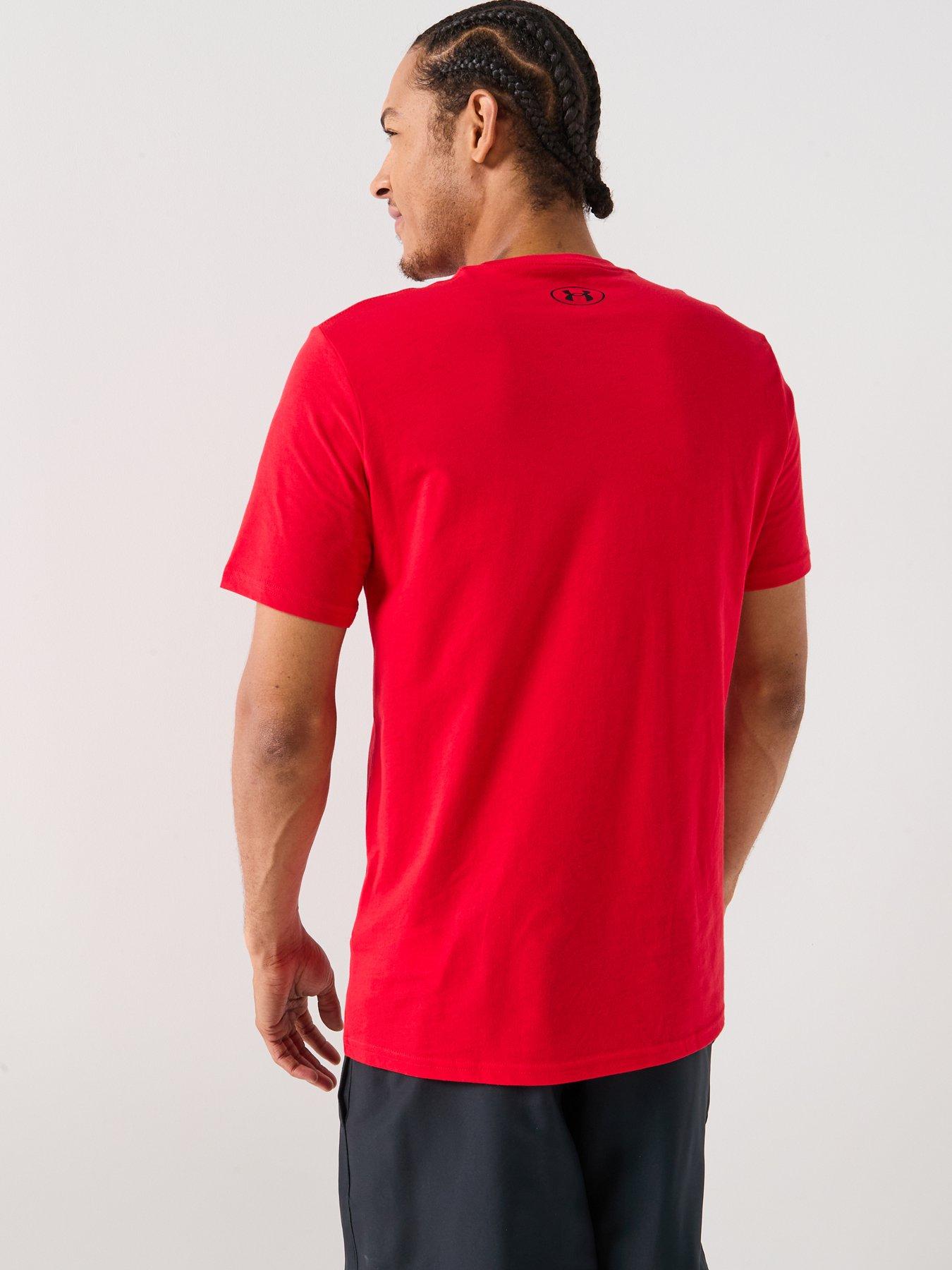 UNDER ARMOUR Mens Training GL Foundation T-Shirt - Red | Littlewoods