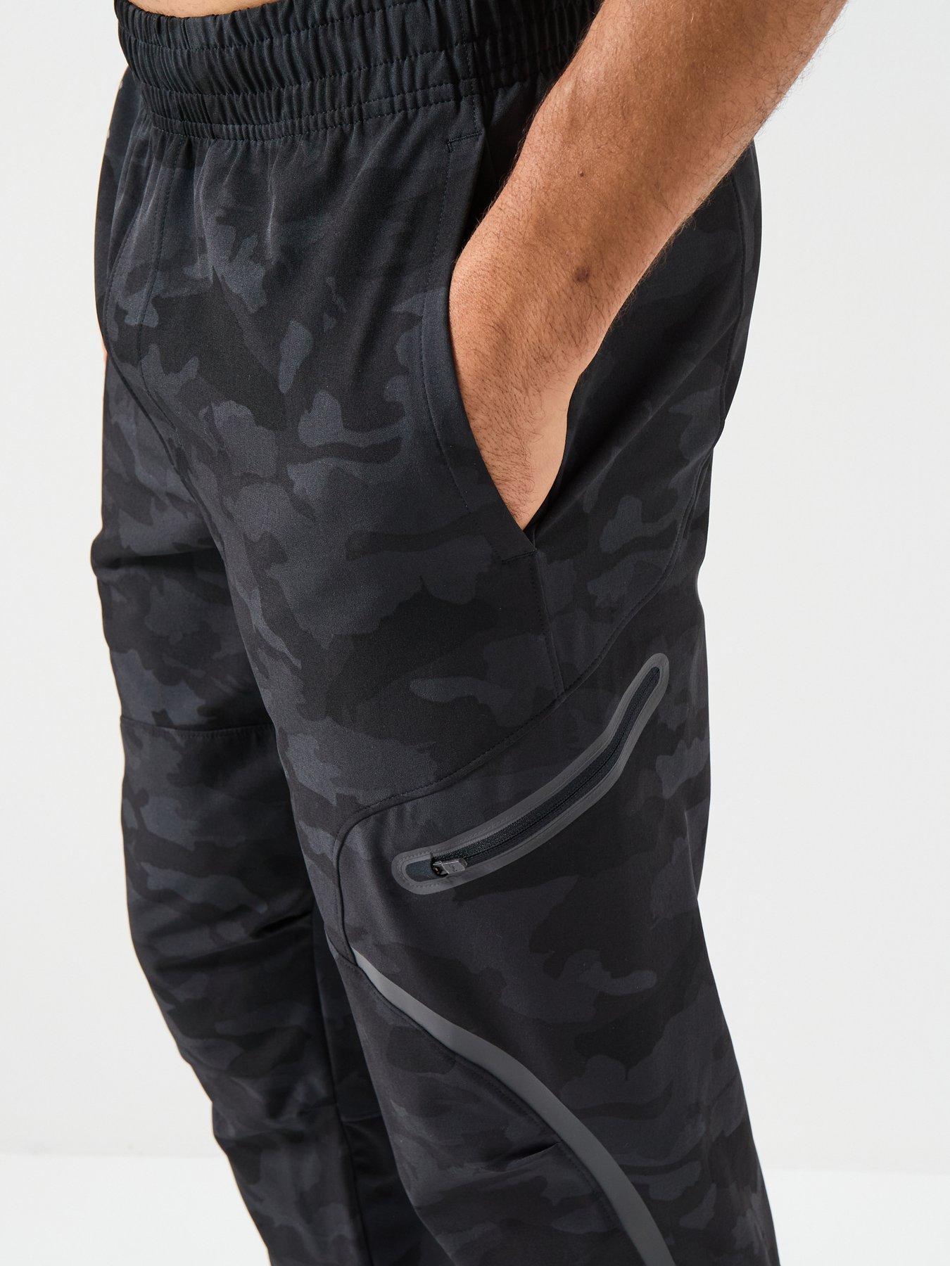 UNDER ARMOUR Mens Training Unstoppable Cargo Pant - Black | Littlewoods