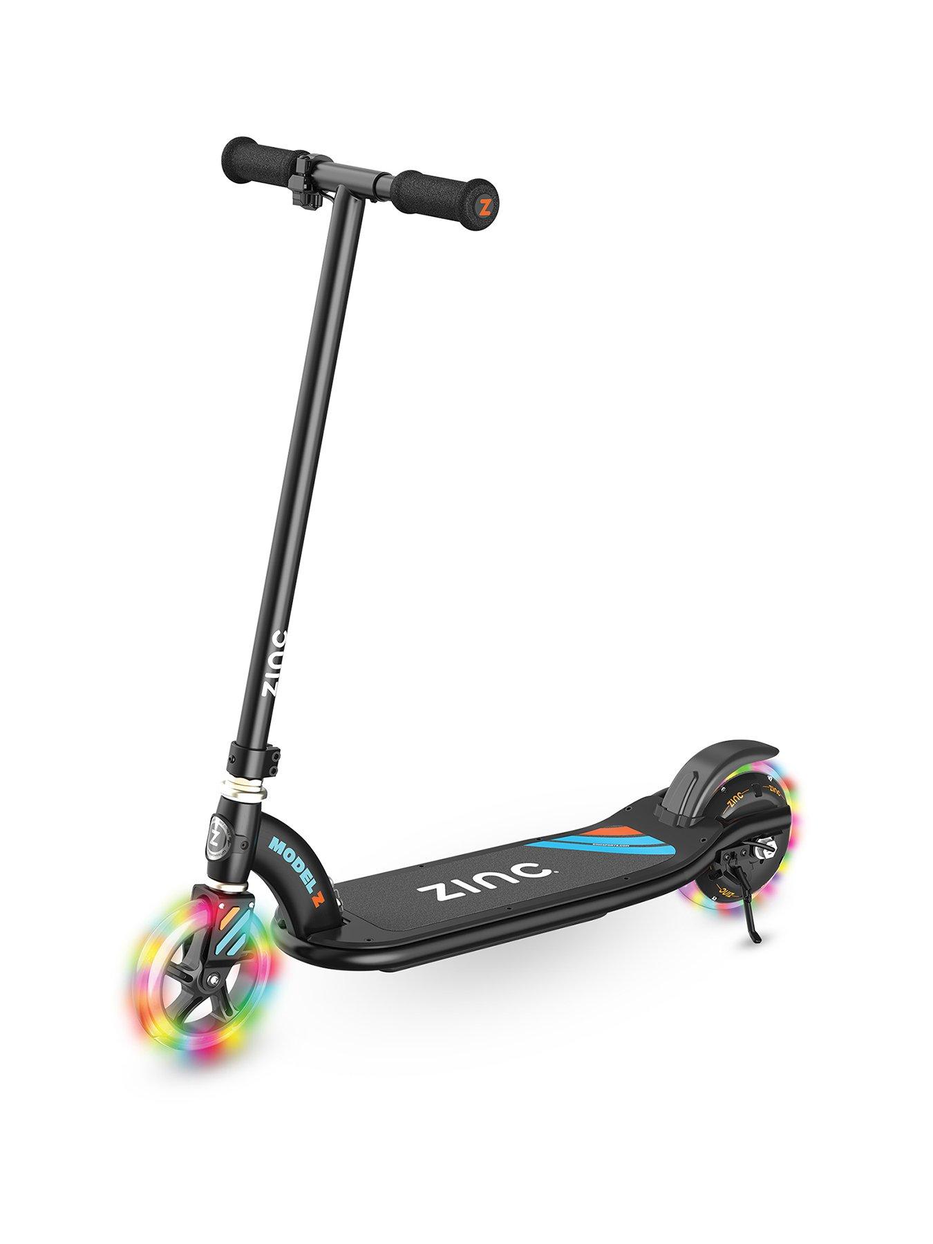 Zinc Model Z Kids Electric Scooter - Black | Littlewoods
