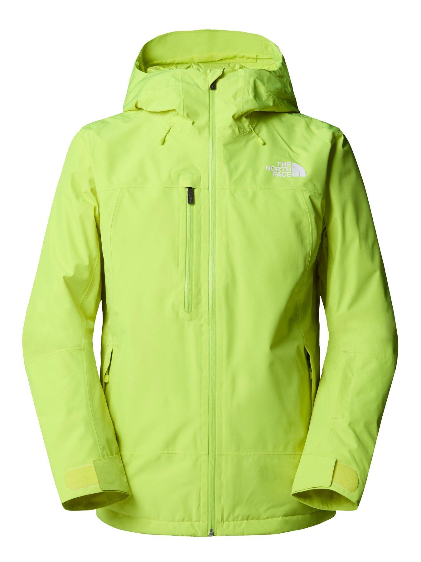 The North Face Mens Descendit Ski Jacket - Lime | Littlewoods