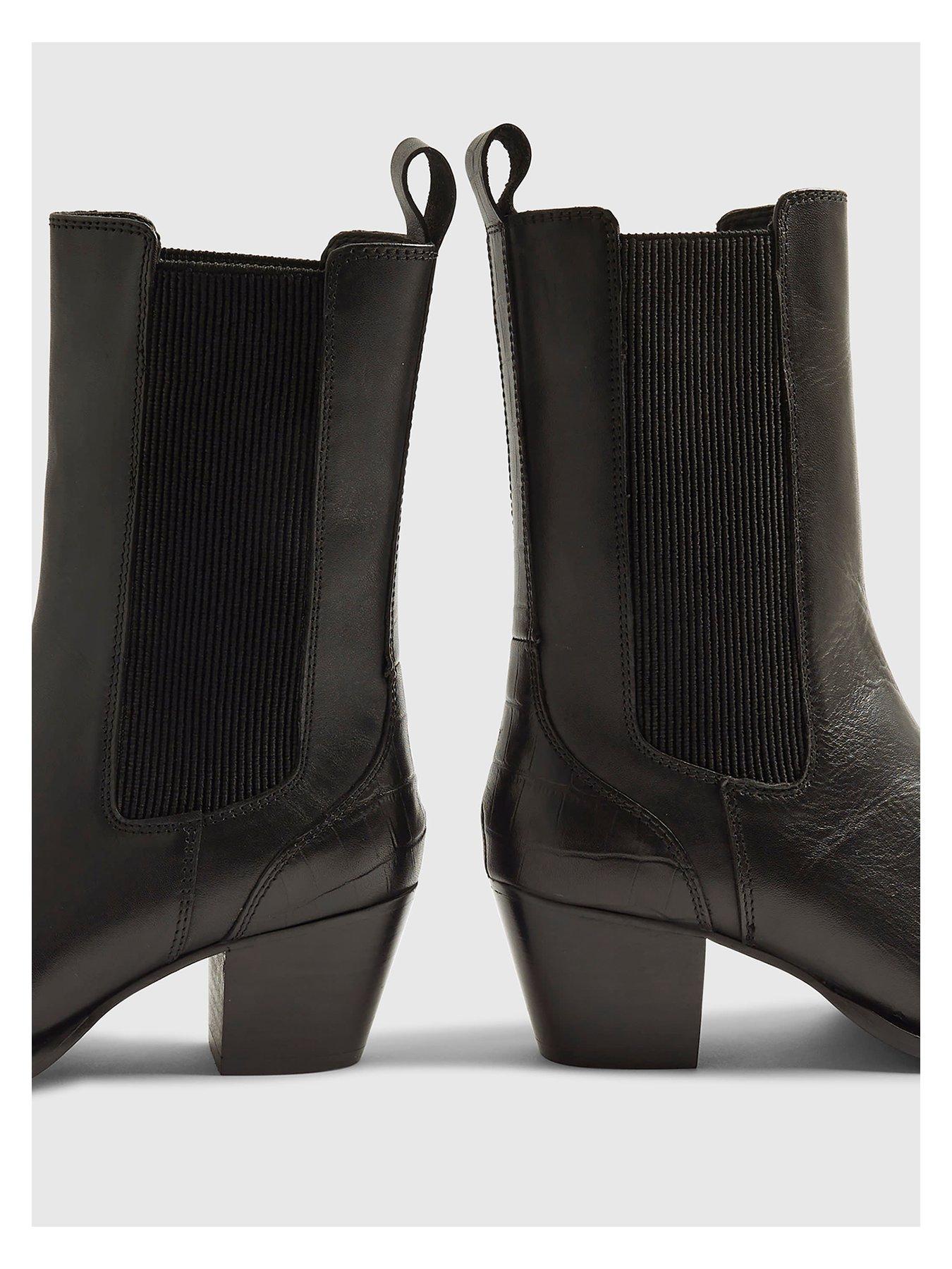 River Island Chelsea Western Boot - Black | Littlewoods