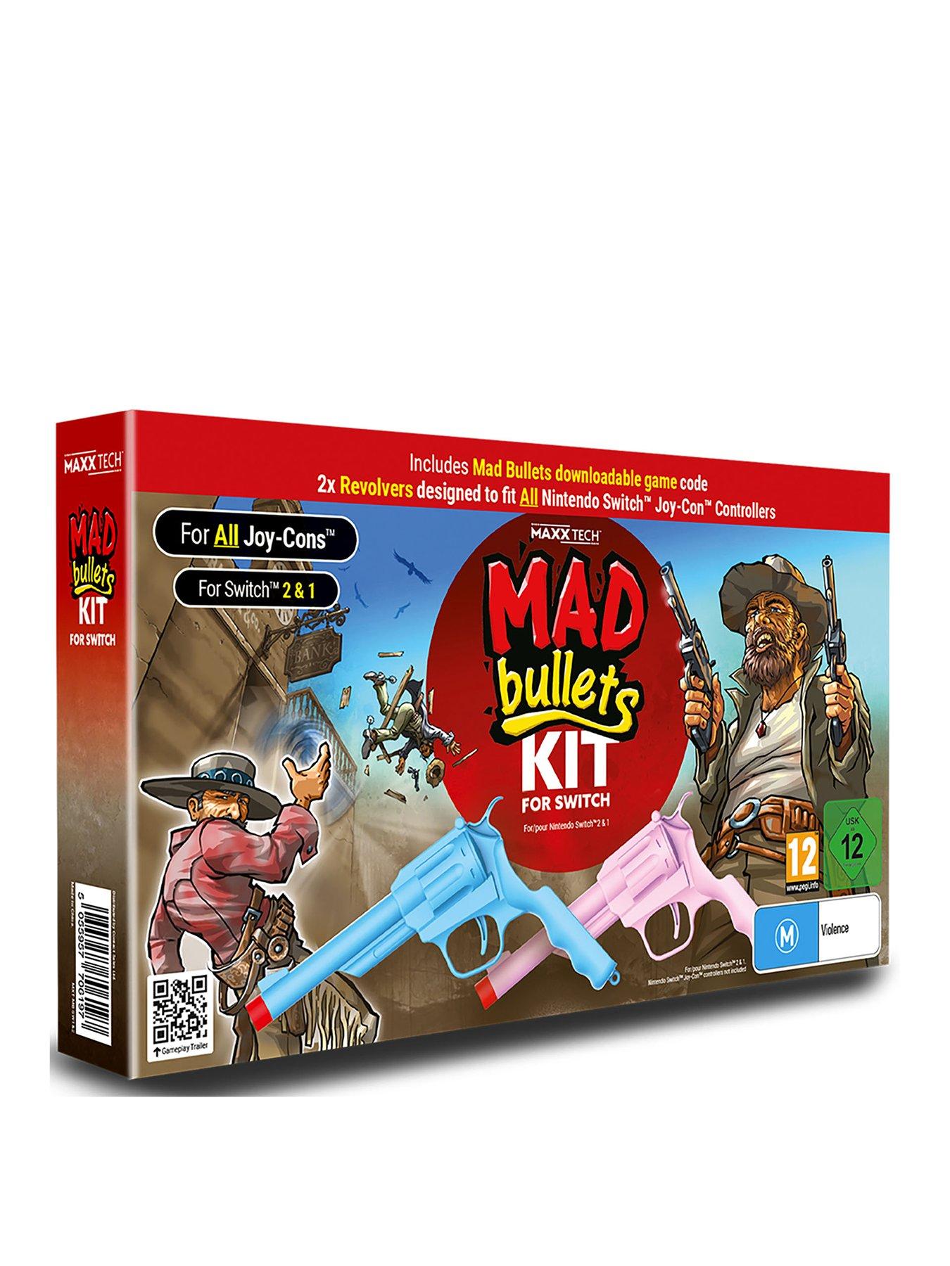 Maxx Tech Mad Bullets Kit for Switch 2&1 | Littlewoods