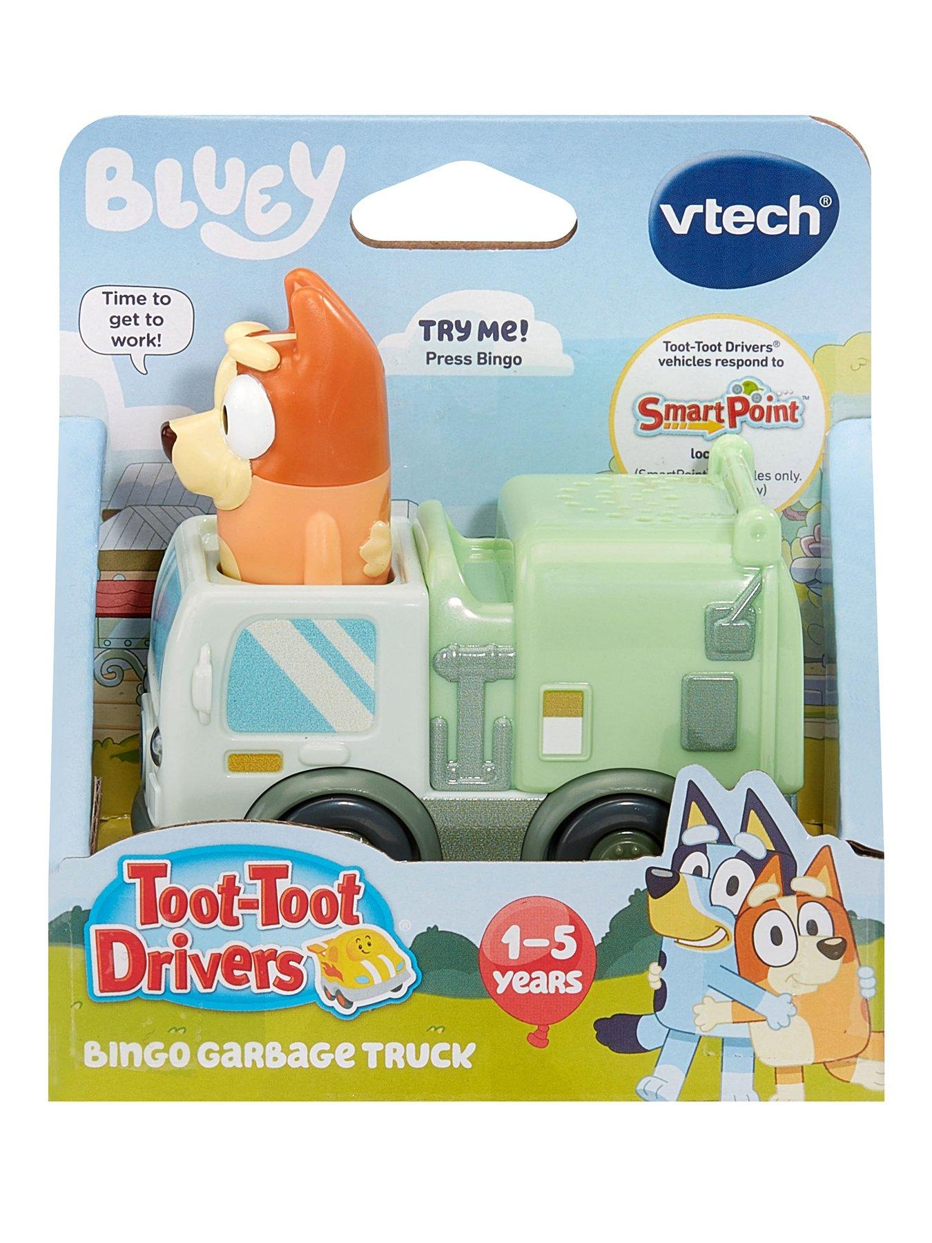 VTech Toot-Toot Drivers Bluey: Bingo Garbage Truck | Littlewoods