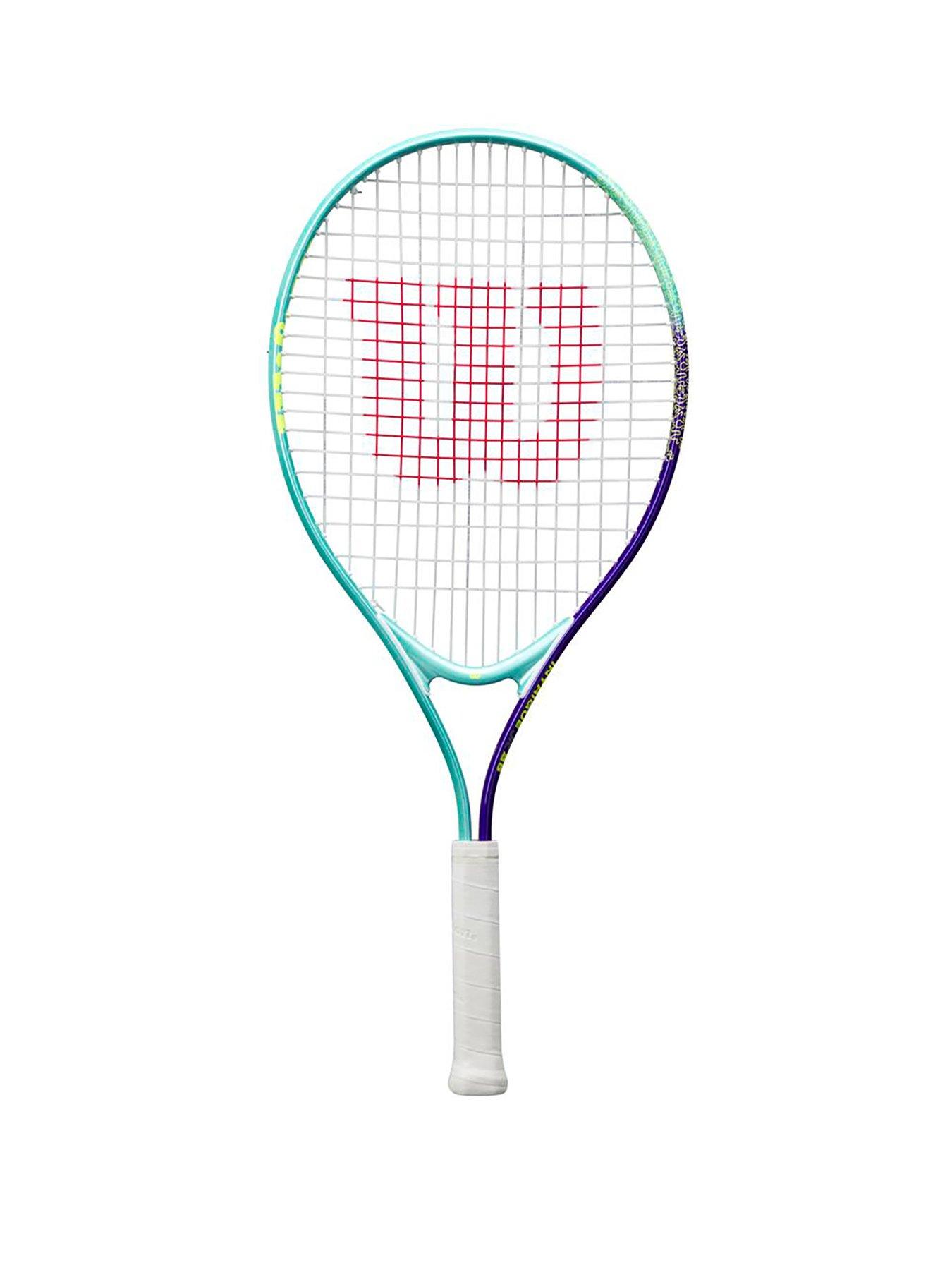 Wilson Intrigue Junior 25 inch Girls Tennis Racket - Purple/Turquoise ...