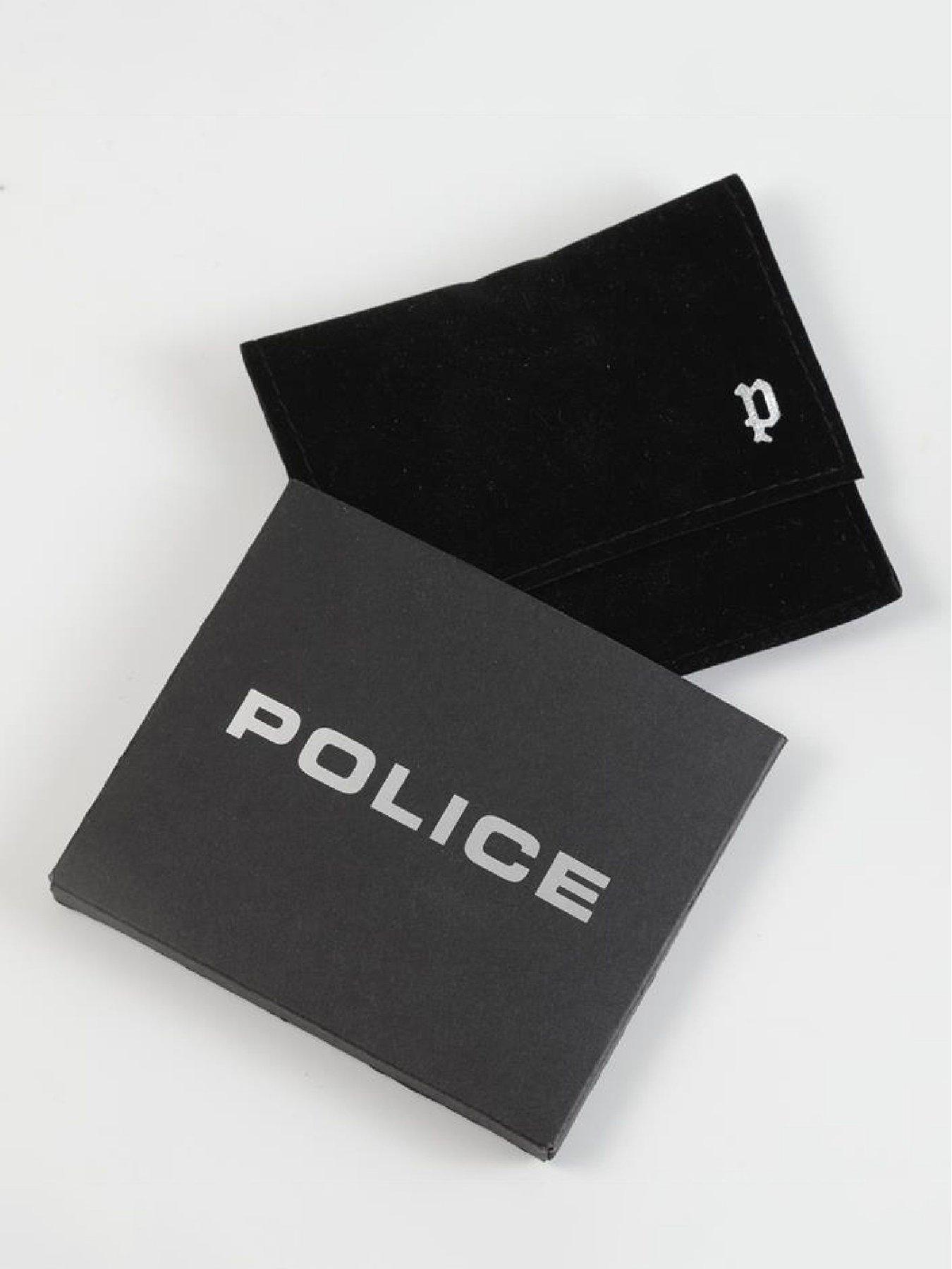 Police Motive Gun Wing Logo Tag Necklace | Littlewoods