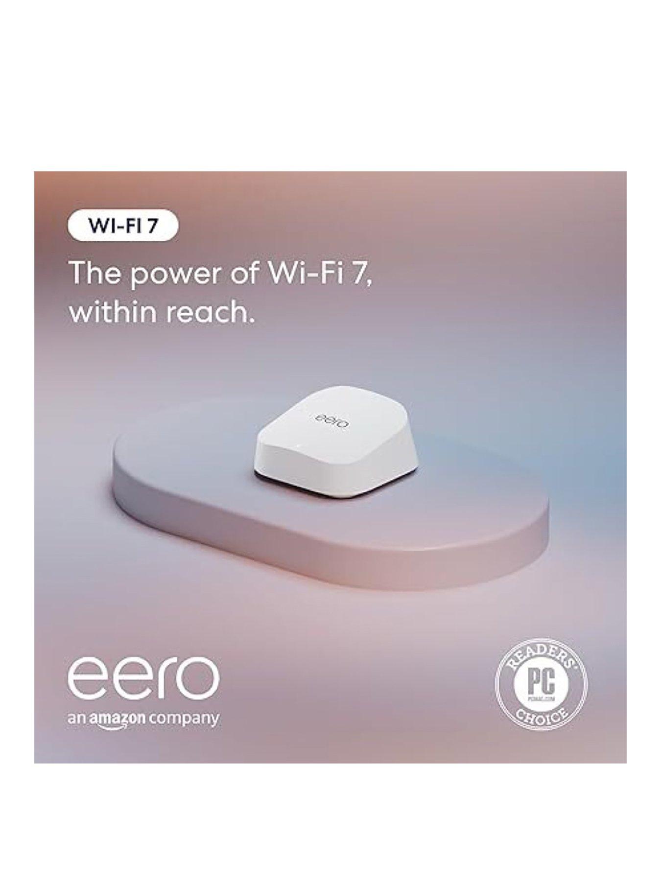 Eero 7 Dual Band Mesh Wi-Fi Router System - 1 Pack | Littlewoods