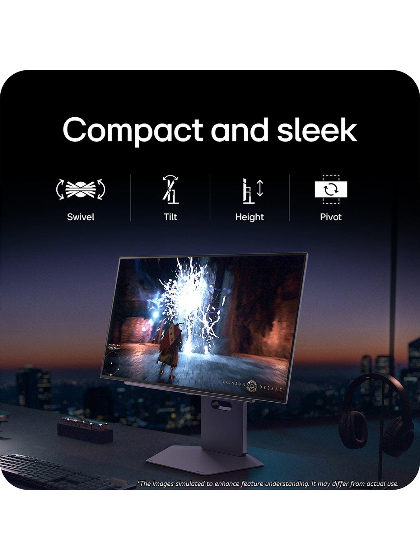 LG UltraGear - 27" - OLED QHD - 480Hz - Gaming Monitor | Littlewoods