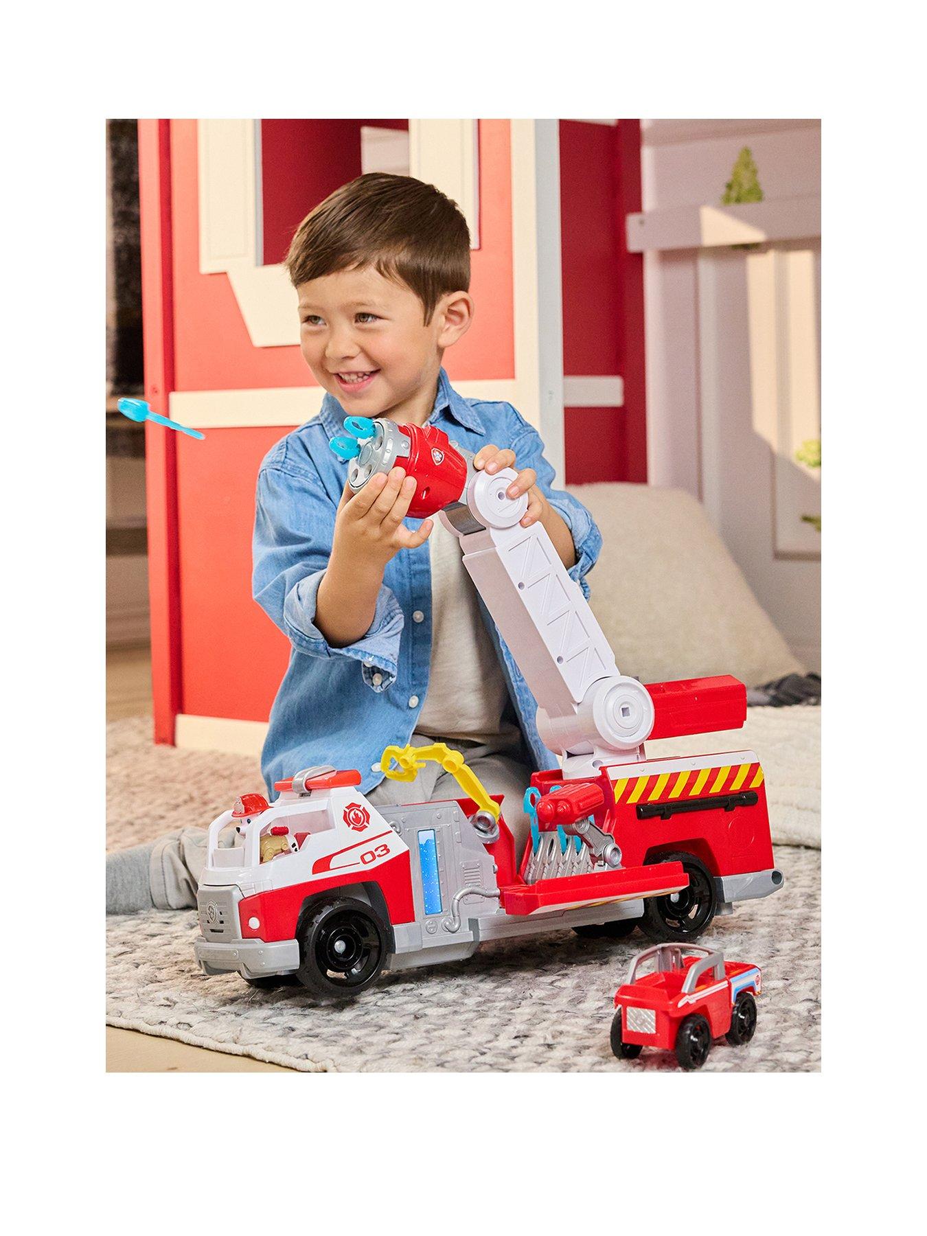 Paw Patrol FIRE RESCUE -PAW Fire Rescue Deluxe Fire Truck | Littlewoods