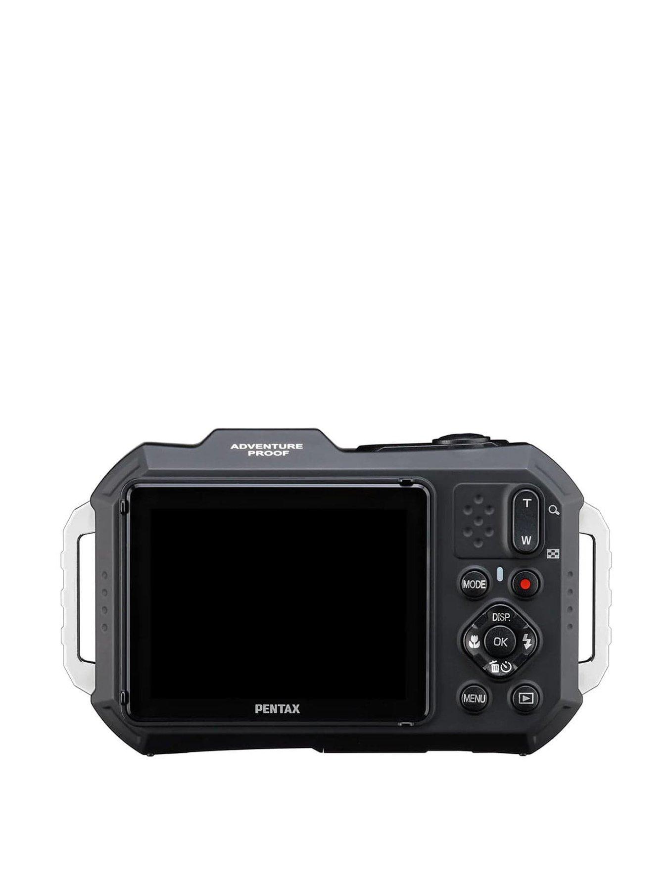 PENTAX WG-1000 Tough Compact Camera - Grey - Camera + Sandisk 64GB SD ...