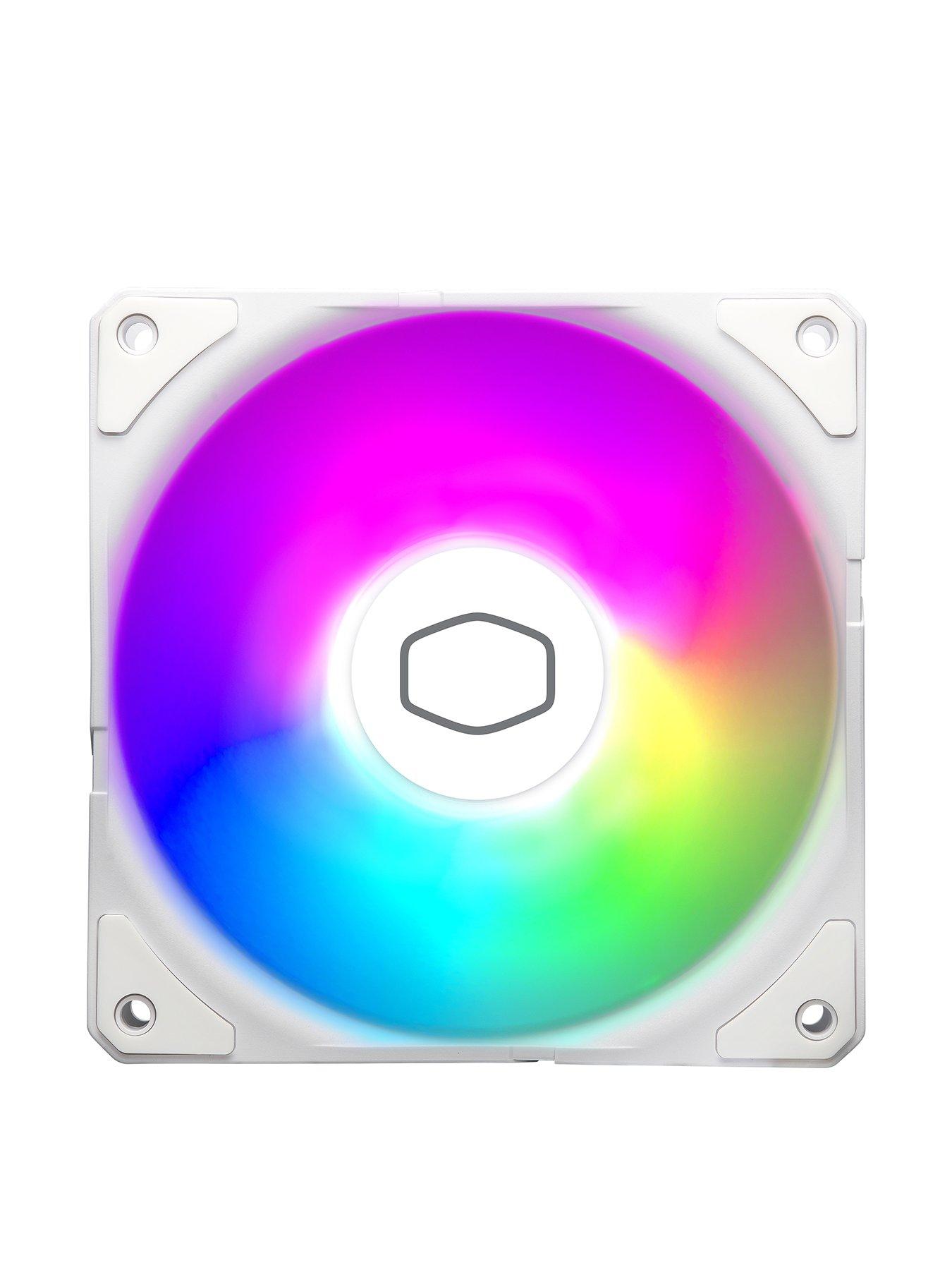 Cooler Master SickleFlow Edge 120 ARGB CPU Fan - White | Littlewoods