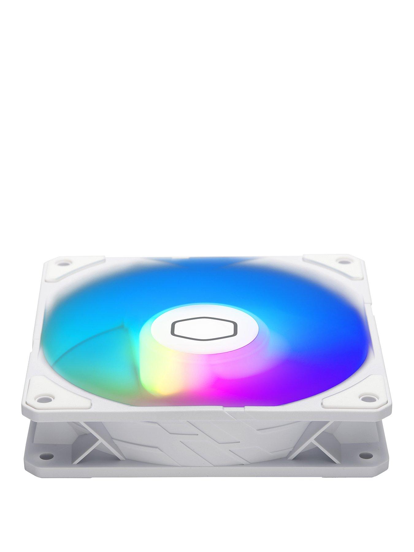 Cooler Master SickleFlow Edge 120 ARGB CPU Fan - White | Littlewoods