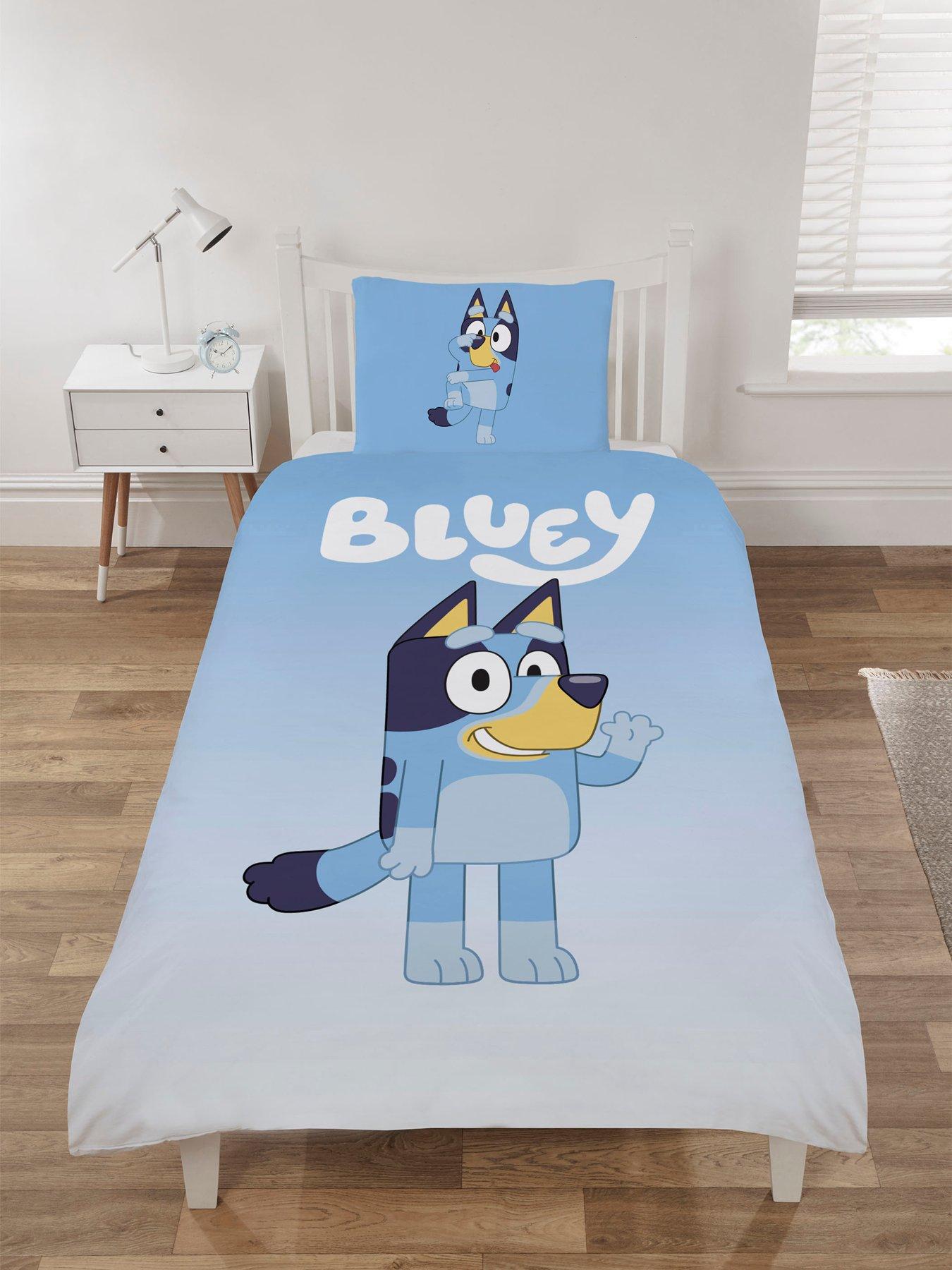 Bluey Wave Panel Duvet- Single | Littlewoods