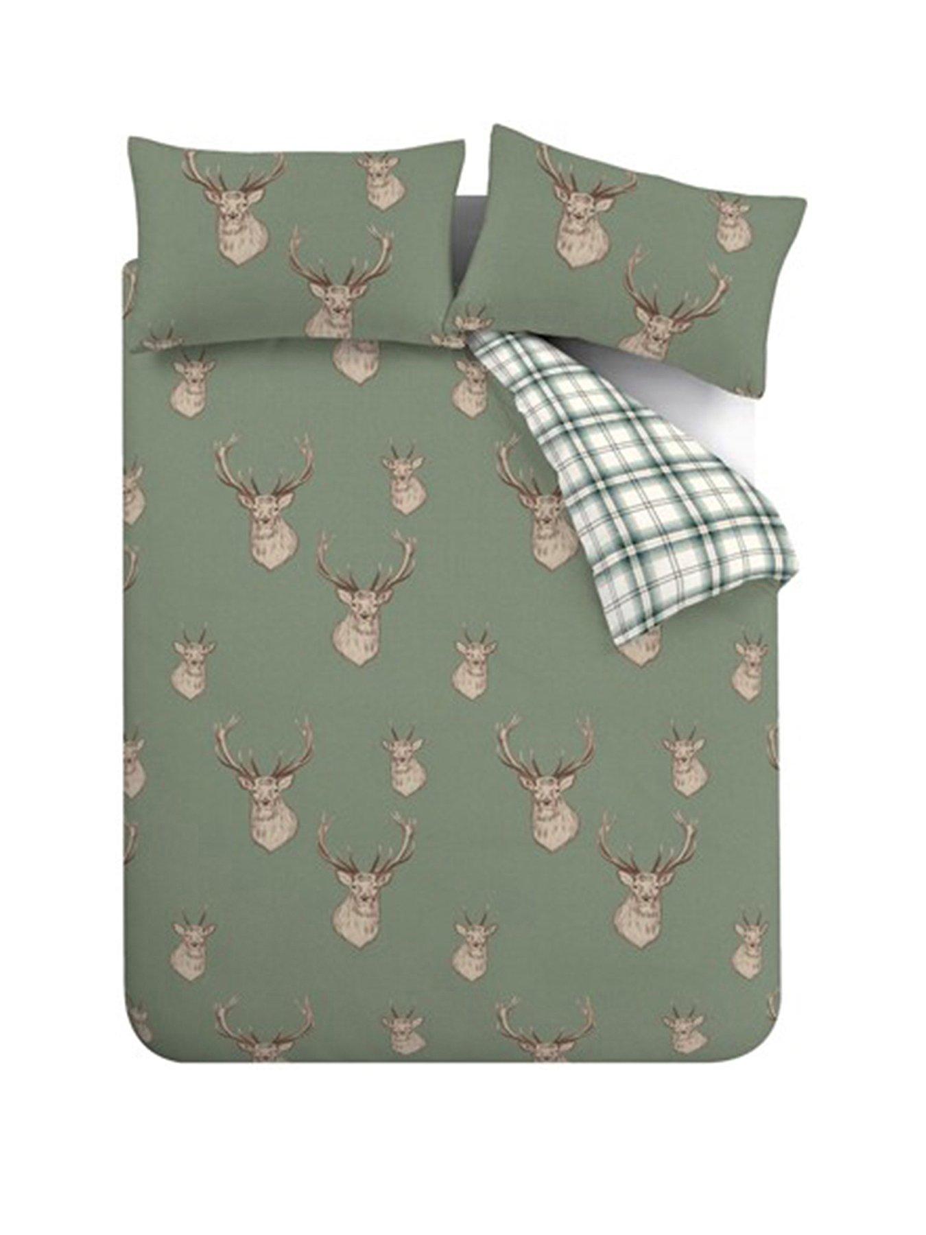Catherine Lansfield Stag Duvet Set | Littlewoods