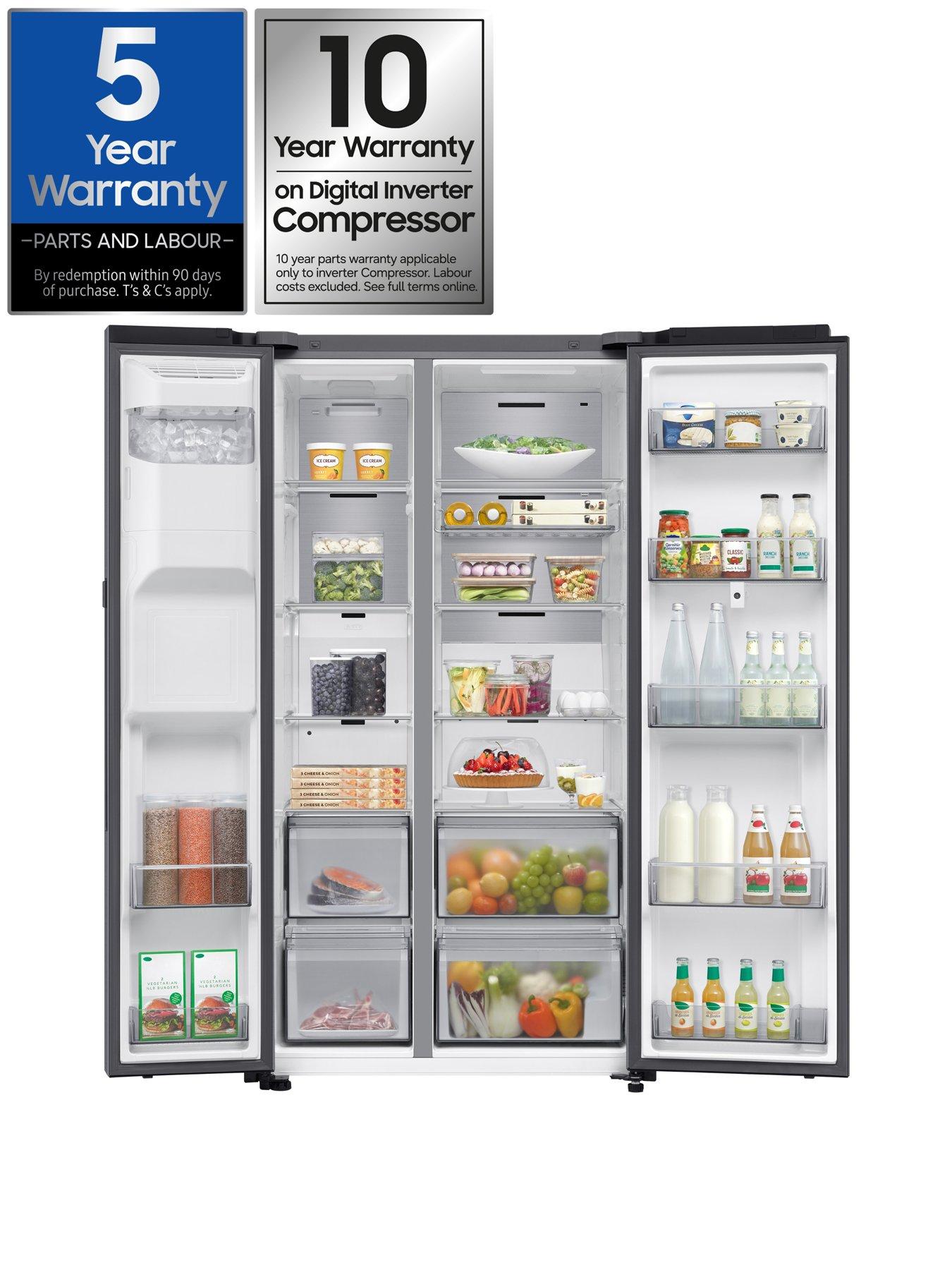 Samsung Family Hub RS90F66BETEU Wifi Connected Plumbed Total No Frost American Fridge Freezer ...