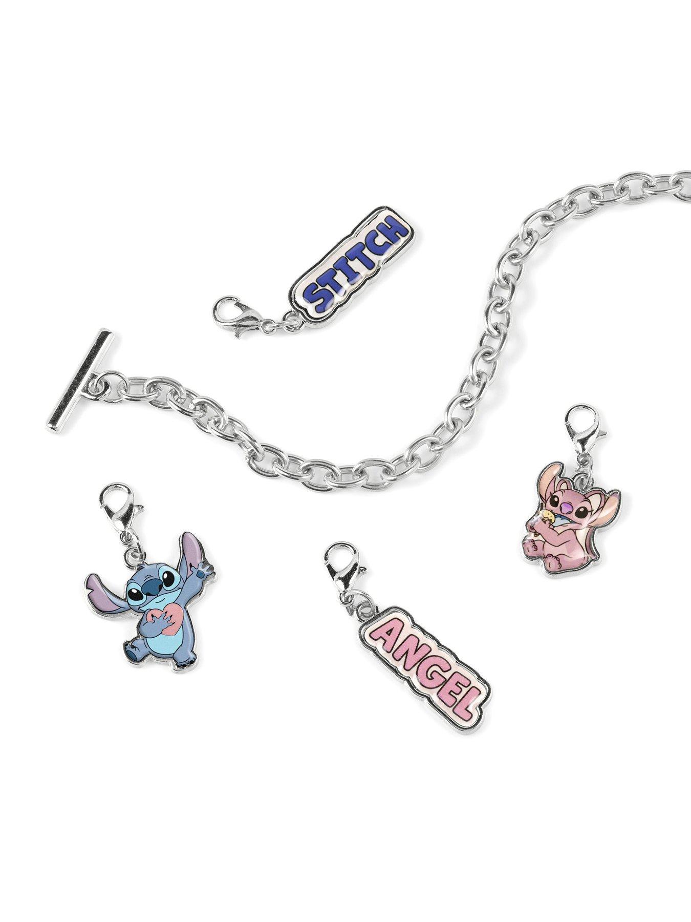 Disney Stitch Bracelet and Charms Set | Littlewoods