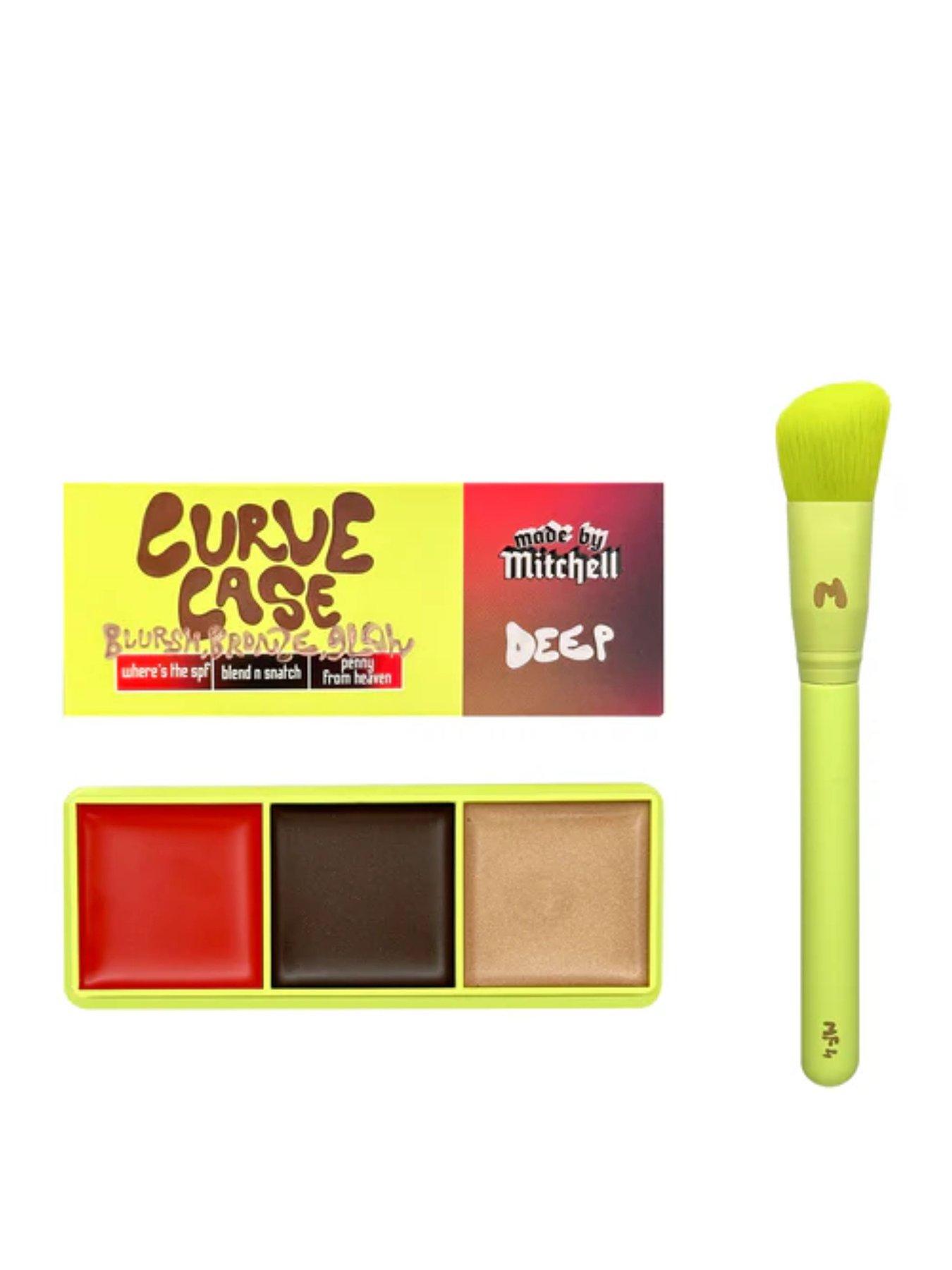 Made By Mitchell Mini Curve Case - Blursh, Bronze, Glow Face Palette ...