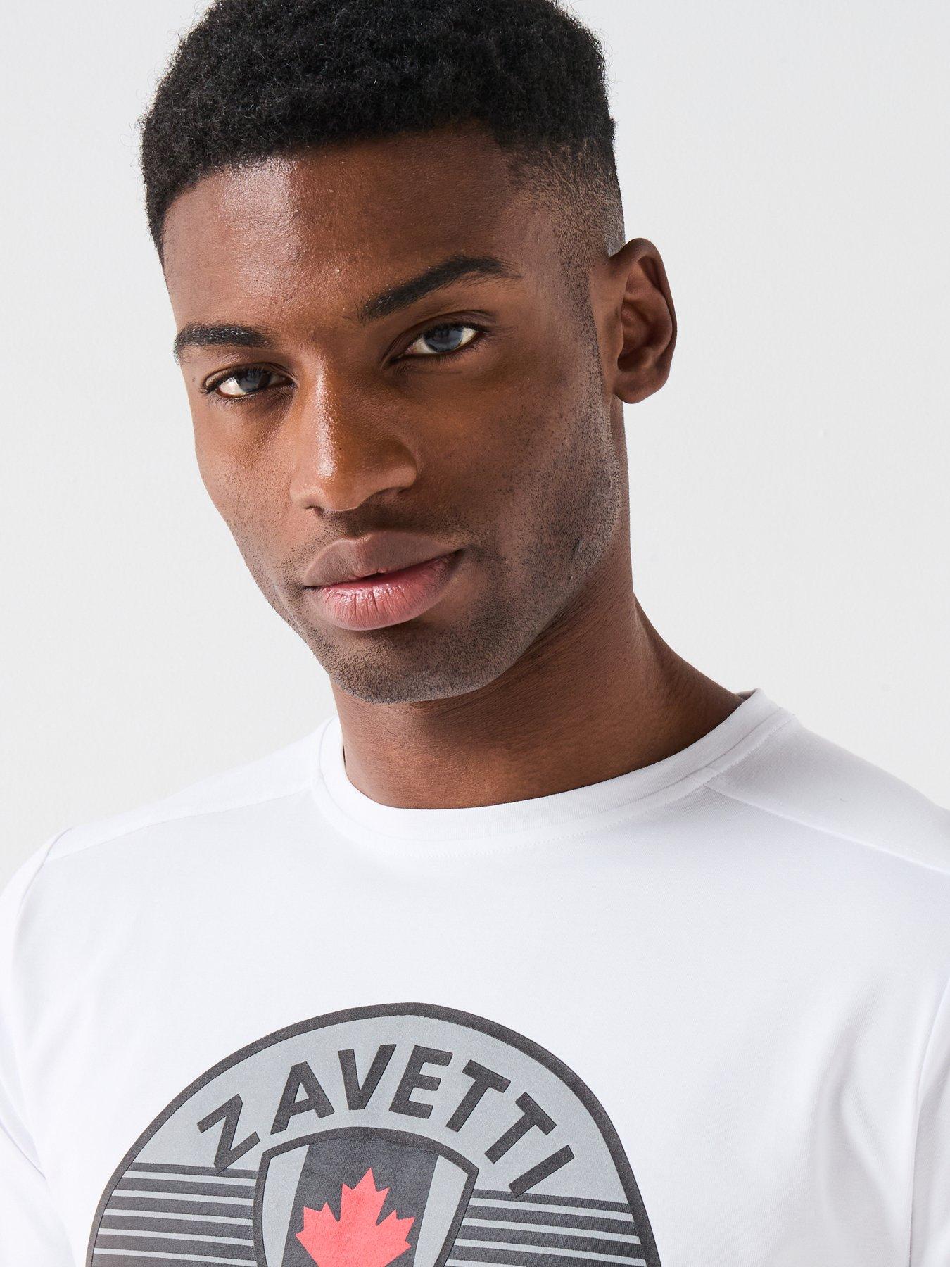 Zavetti Canada Botticini Classic Large Logo T-Shirt And Loopback Short ...