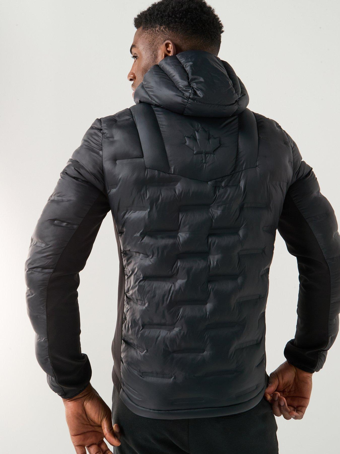 Zavetti Canada Vuziro Hybrid Padded Jacket - Black | Littlewoods