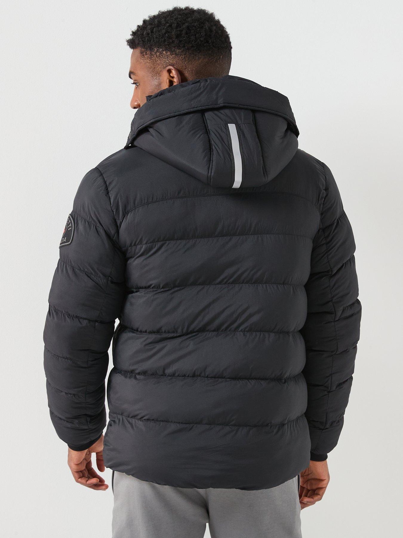 Zavetti Canada Atlin 2.0 Padded Coat - Black | Littlewoods