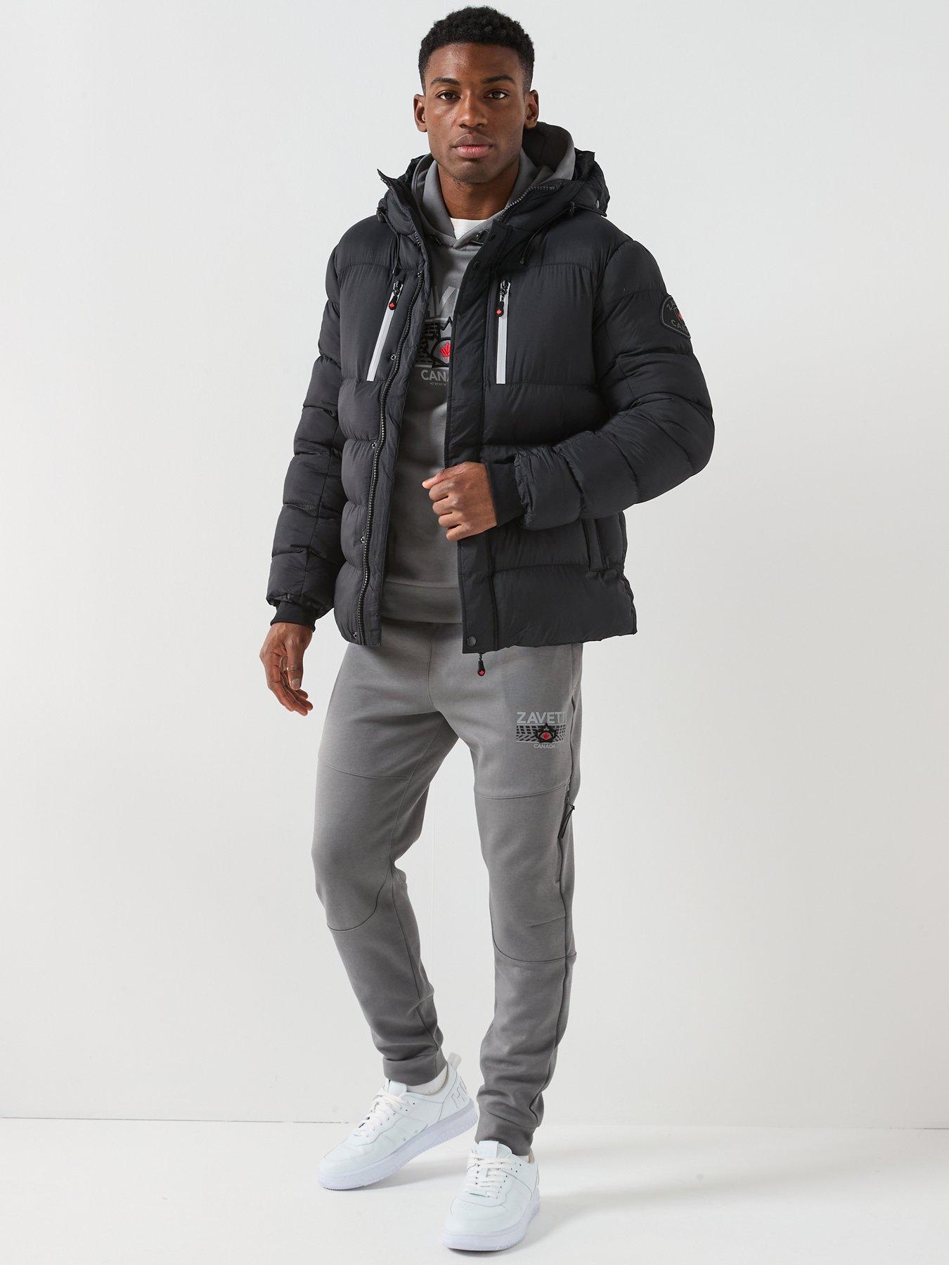 Zavetti Canada Atlin 2.0 Padded Coat - Black | Littlewoods