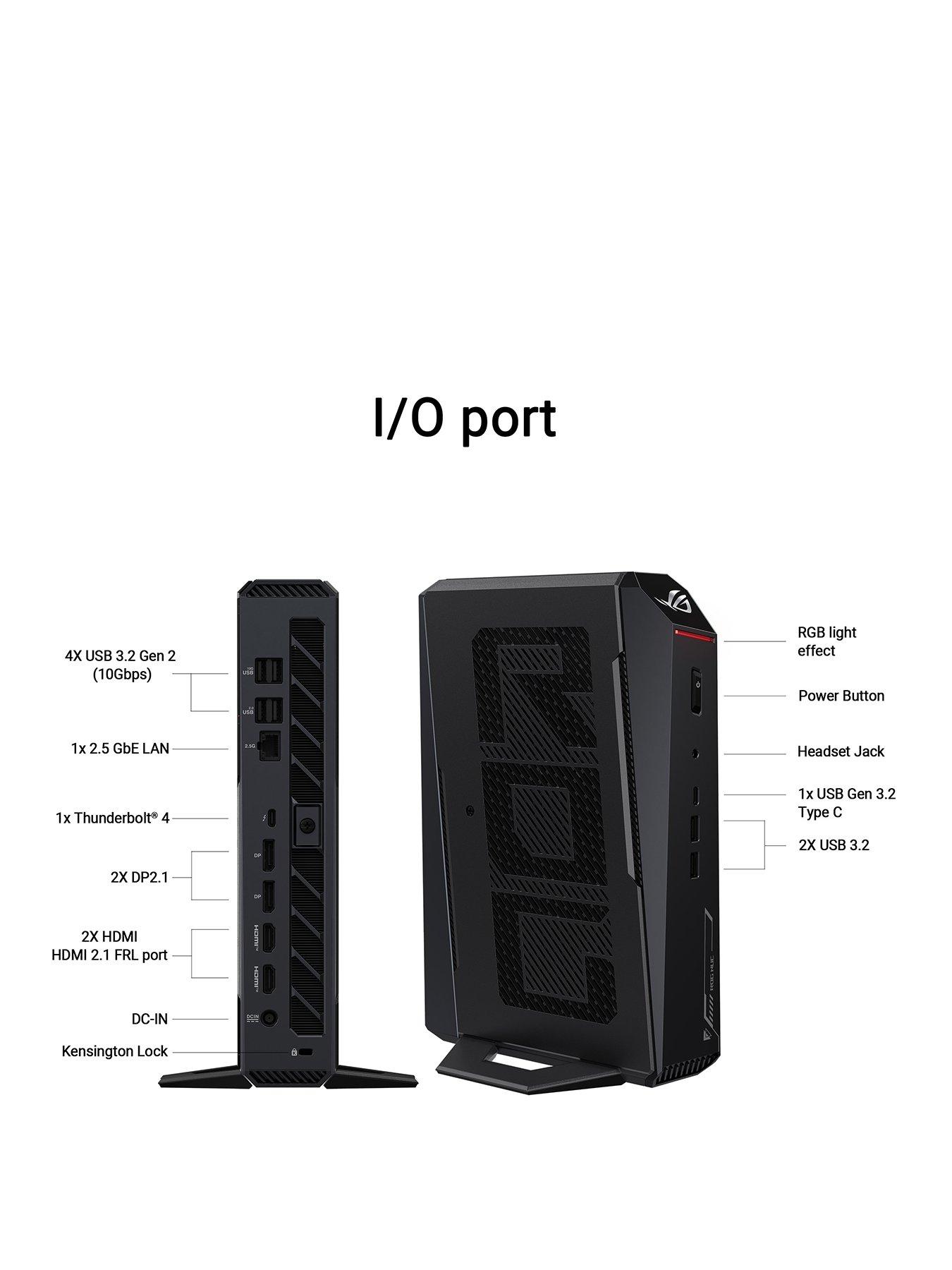 Asus NUC 15 ROG Mini PC - NVIDIA GeForce RTX 5070Ti - 32GB RAM, 1TB ...