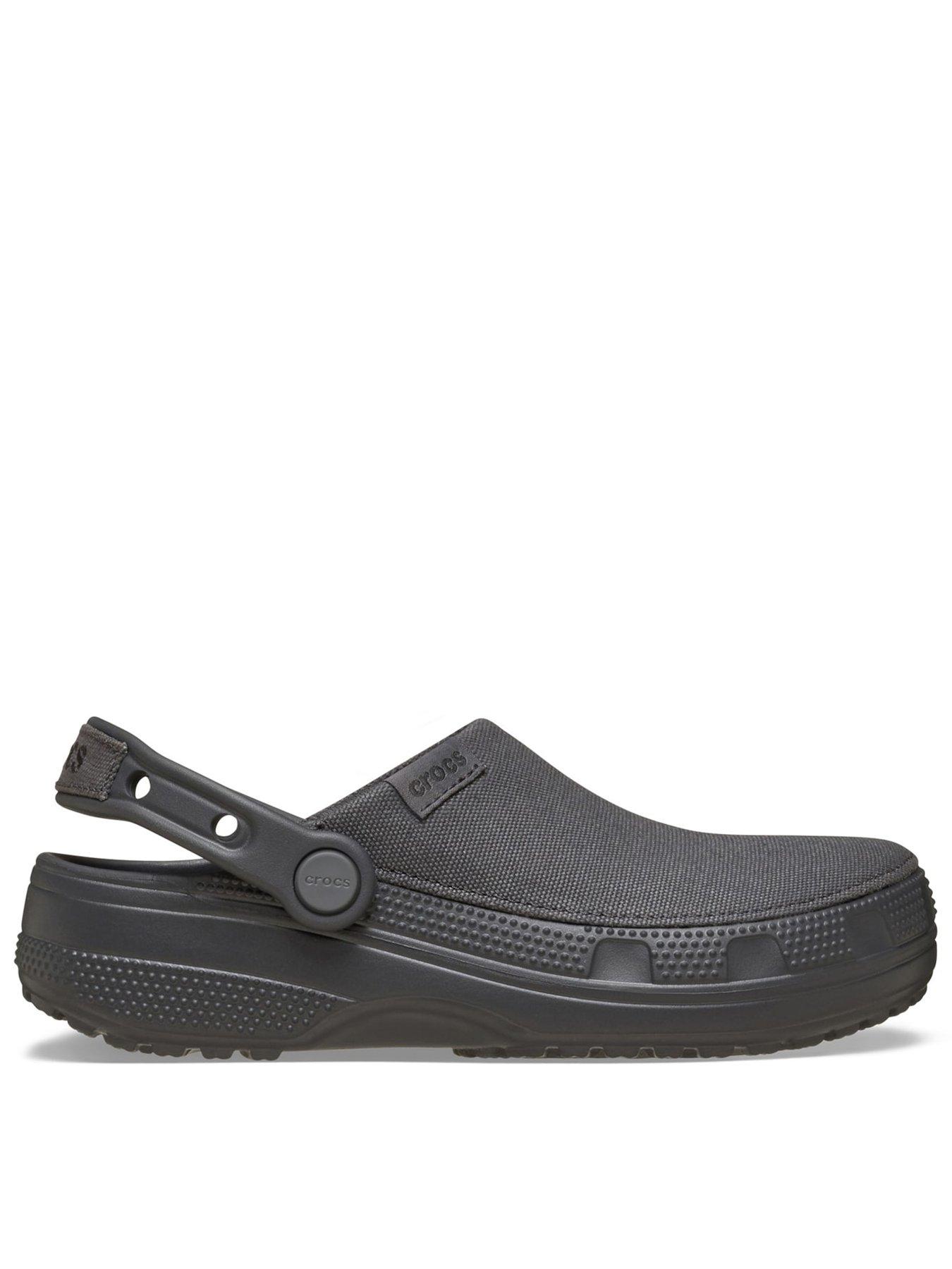 Crocs Classic Crafted Clog - Black Sand | Littlewoods