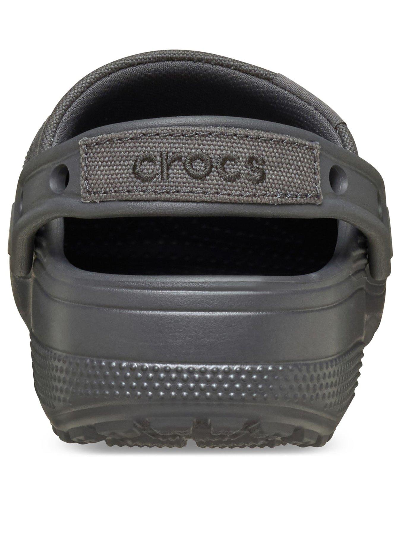 Crocs Classic Crafted Clog - Black Sand | Littlewoods